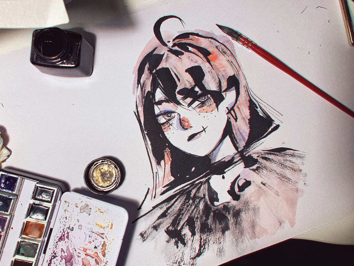 ArtStation - writing brush