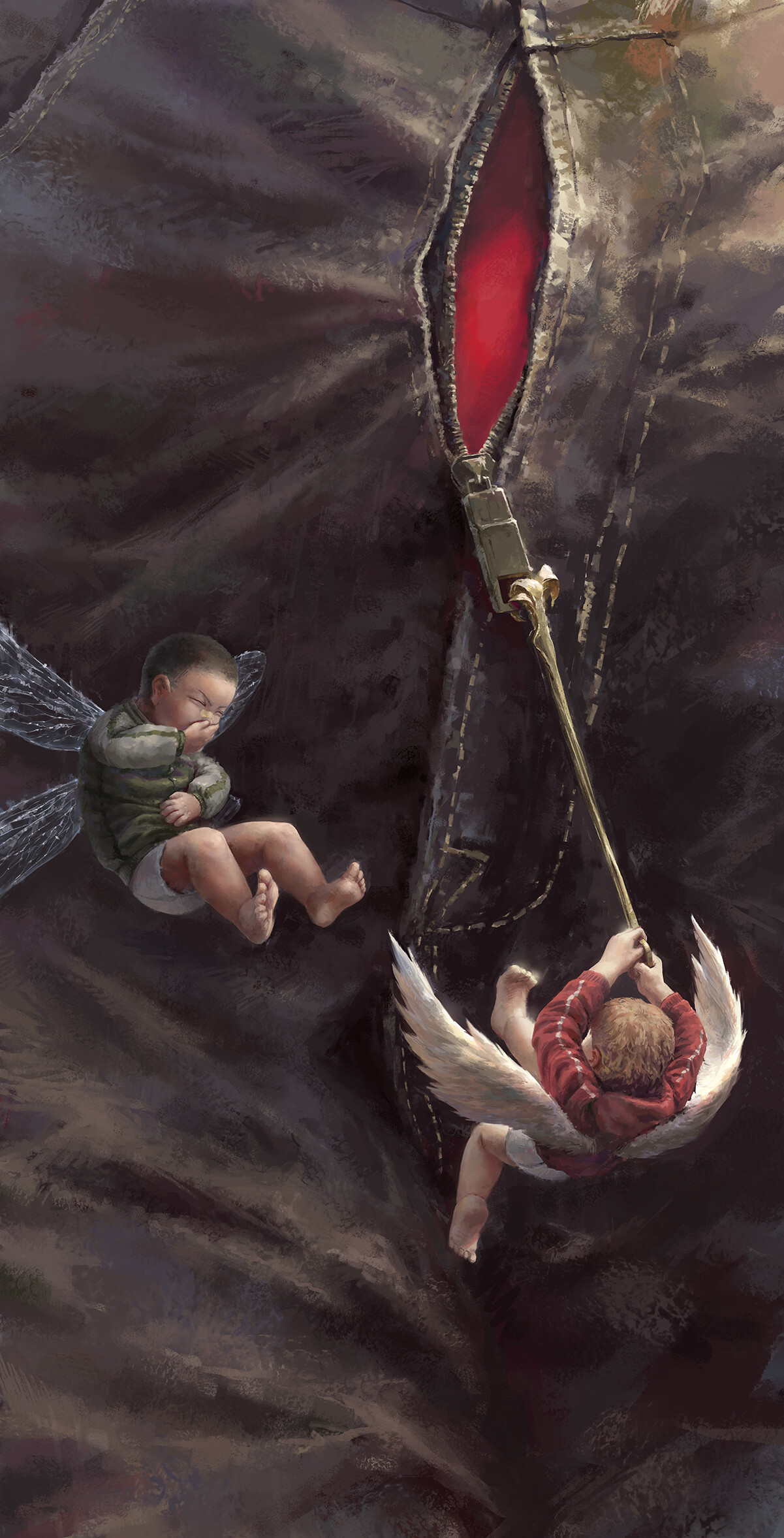 ArtStation - This is why your fly is open all the time？