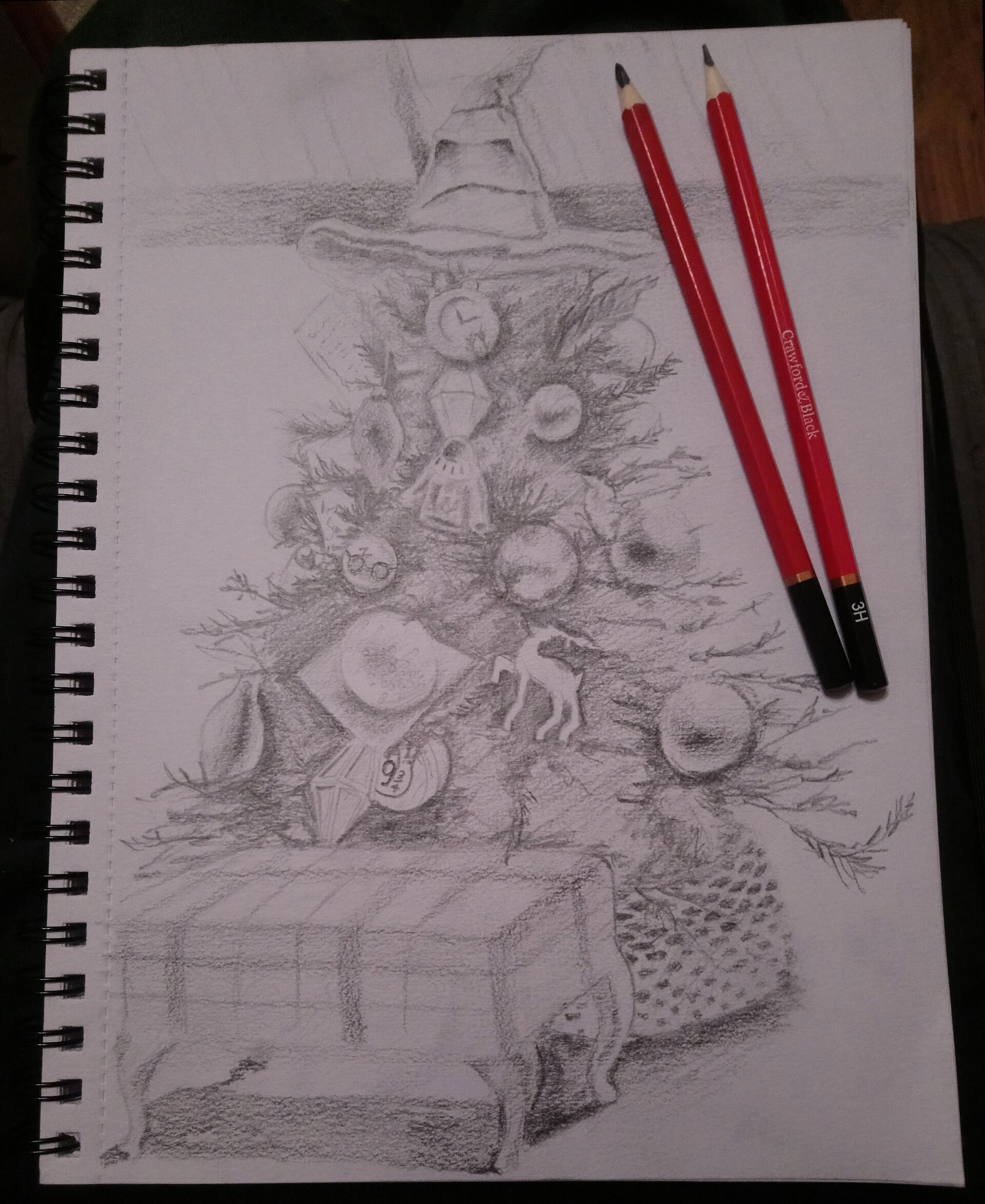 ArtStation - A Christmas Sketch