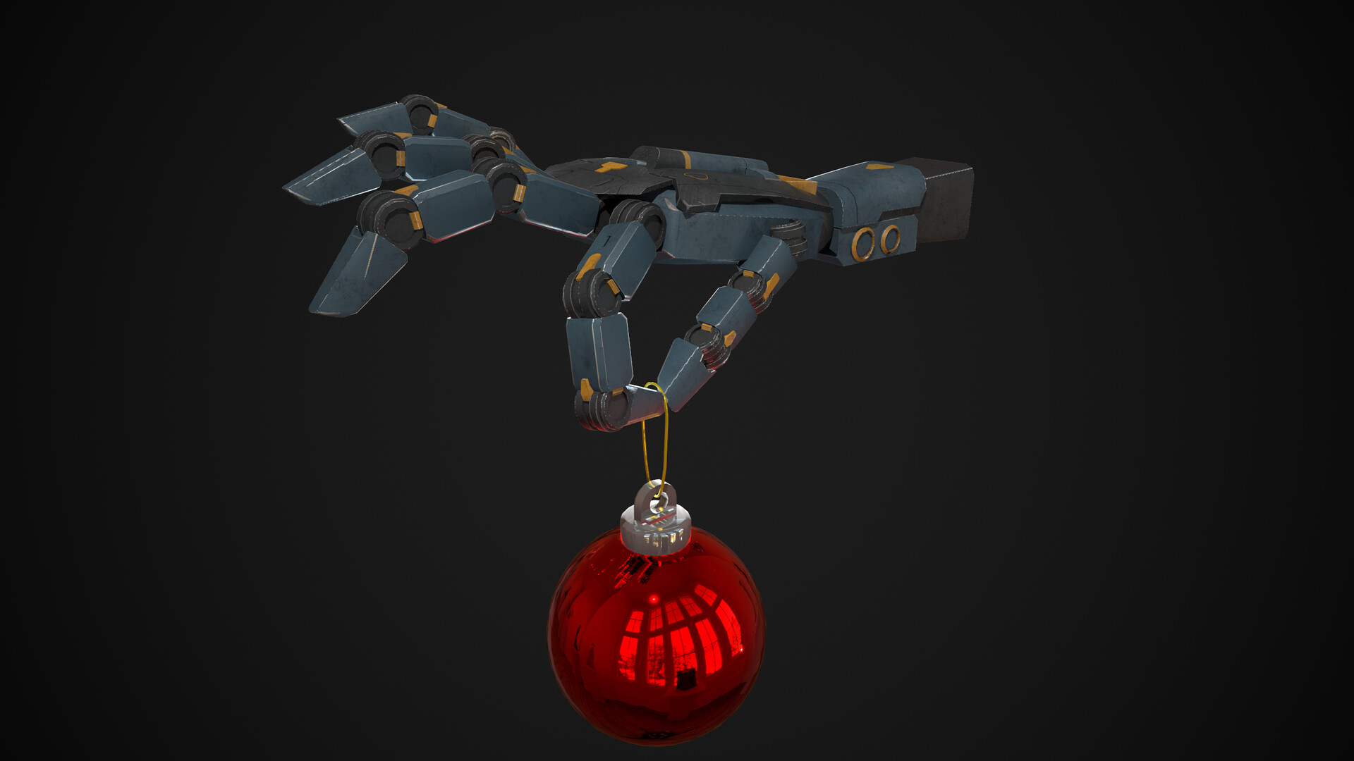 ArtStation - new year and robot