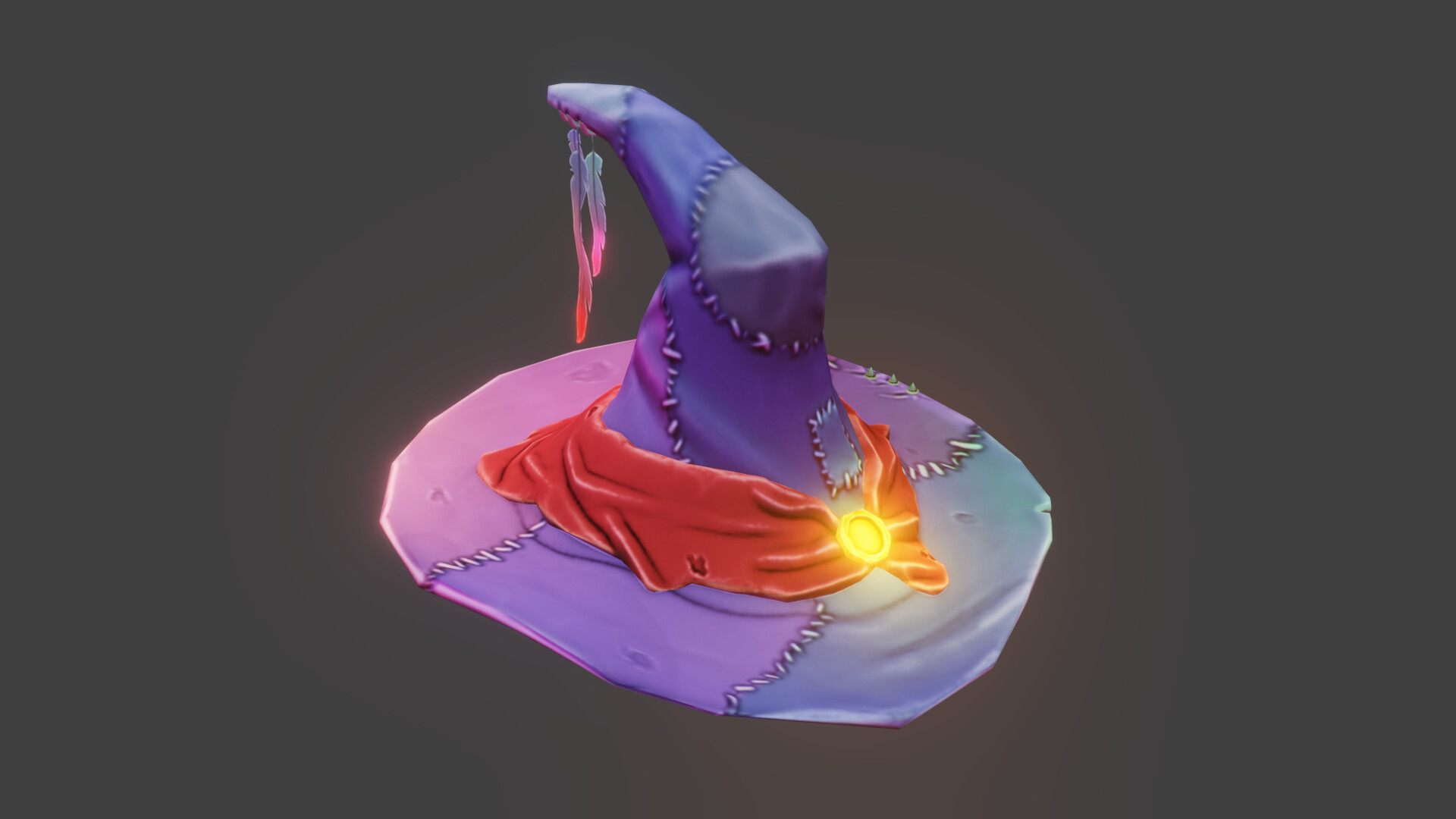 ArtStation - Stylized Witch Hat