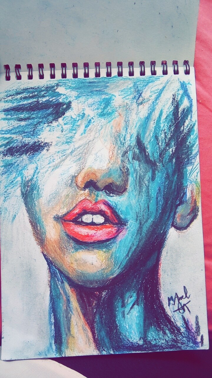 ArtStation - Blue face