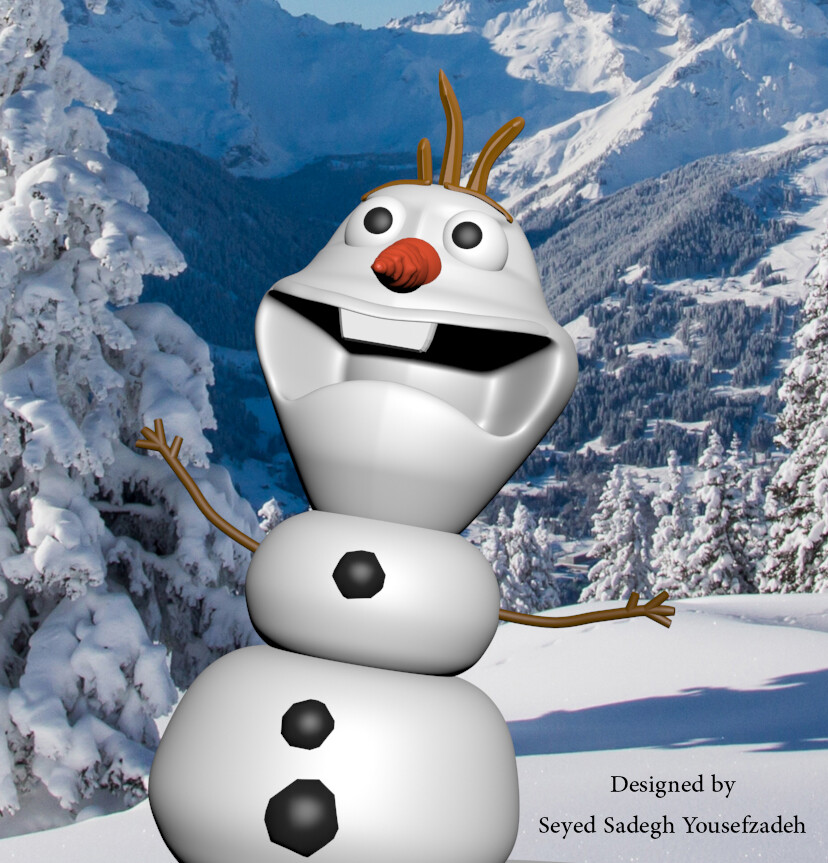 ArtStation - Olaf 3d Model