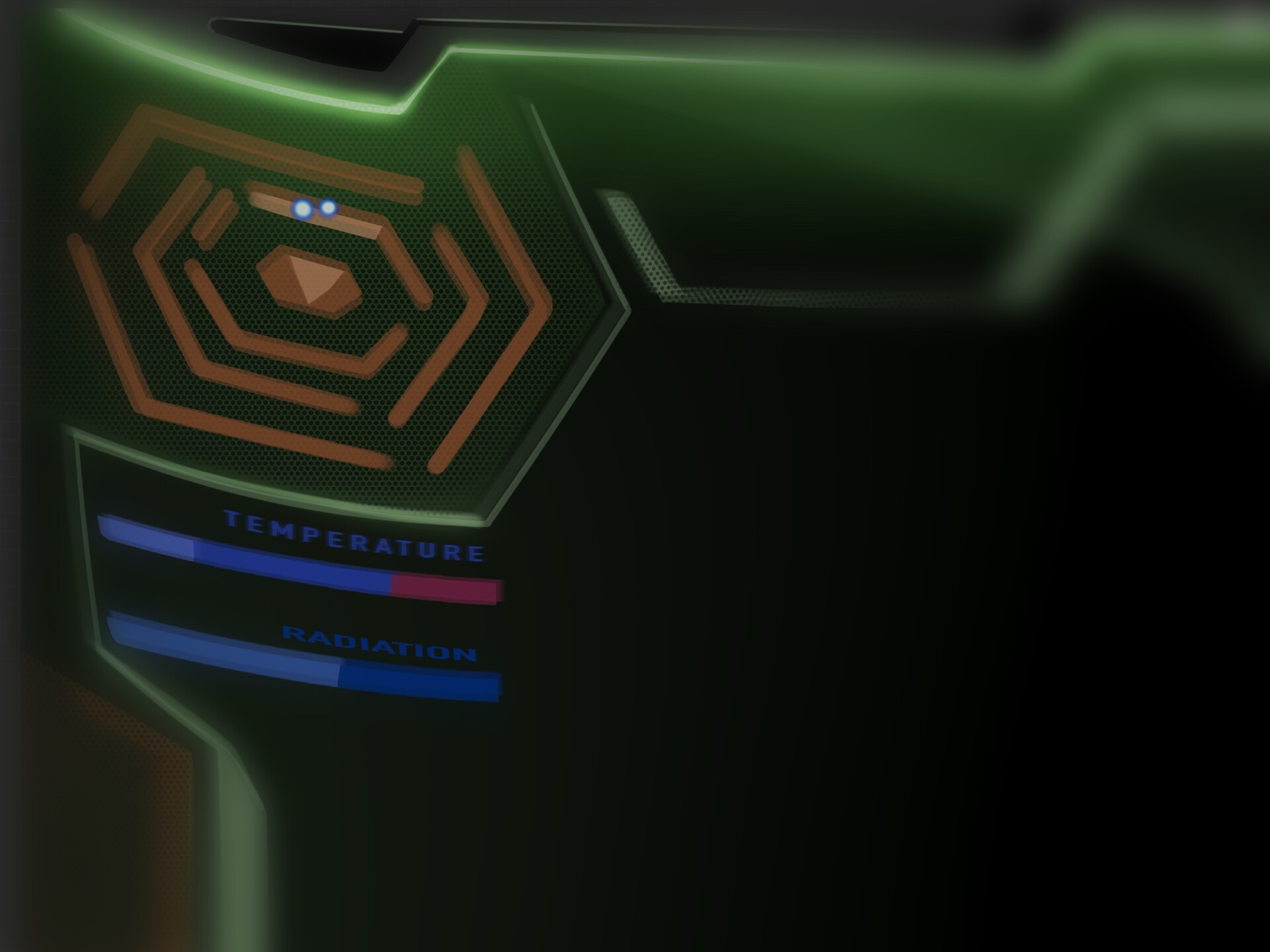 Niko Gkotsis - New Samus Aran visor HUD in 4K