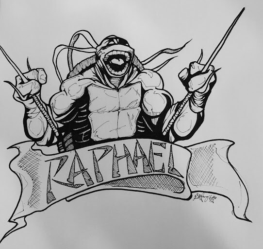 ArtStation - Raphael - Ink Sketch