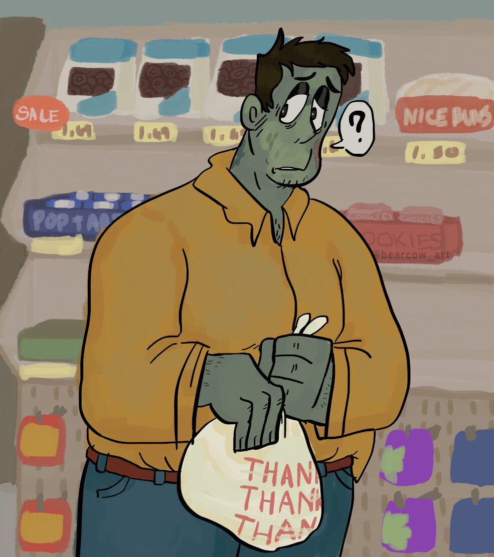 ArtStation - Benjamin the Zombie