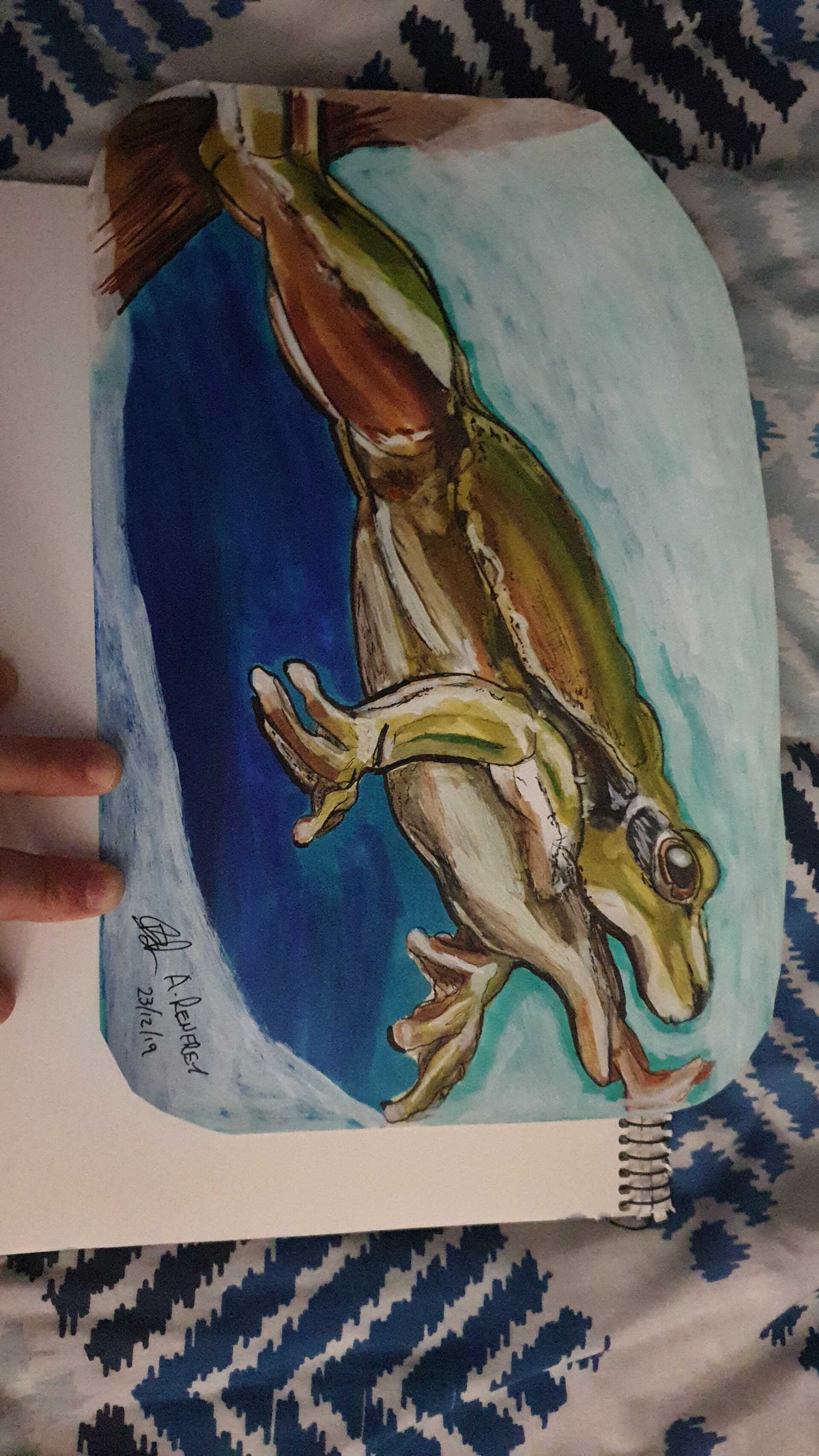 ArtStation - The frog leap