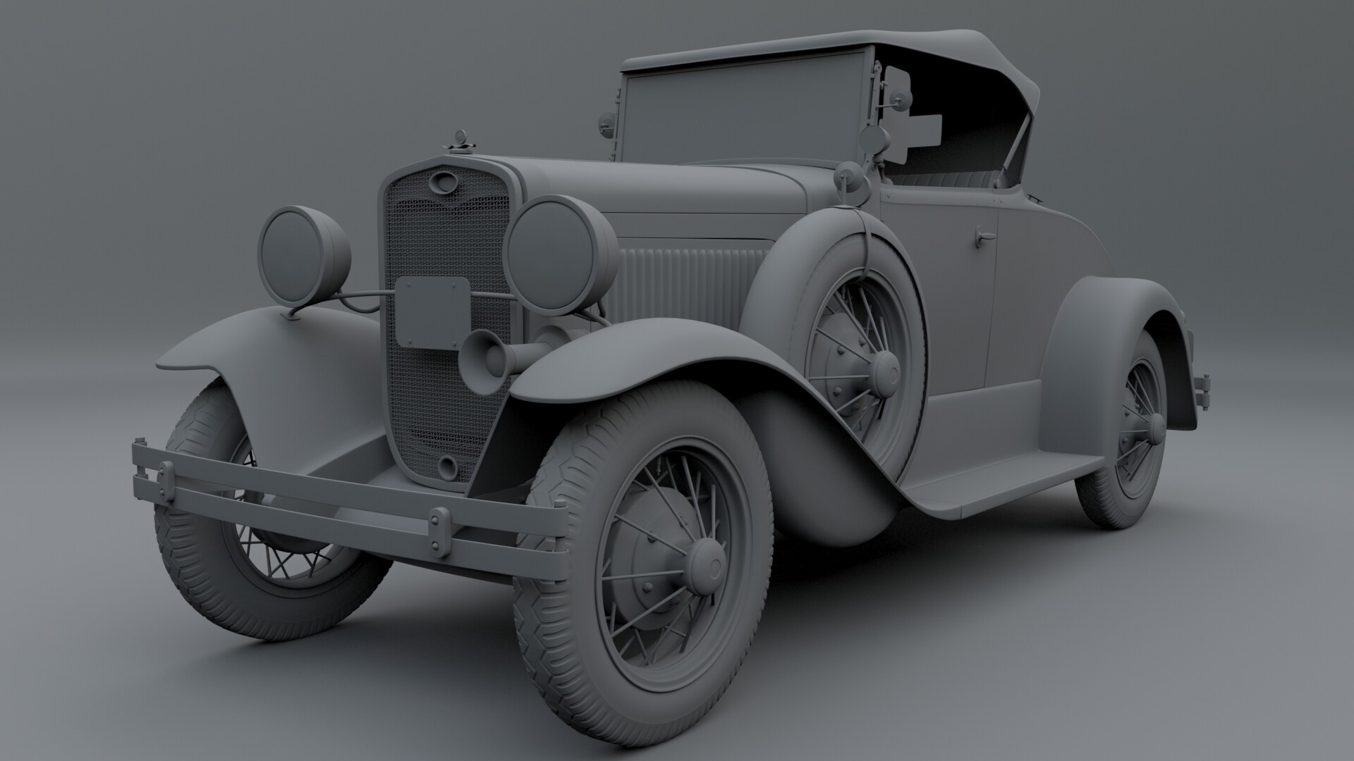 ArtStation - Ford Model A