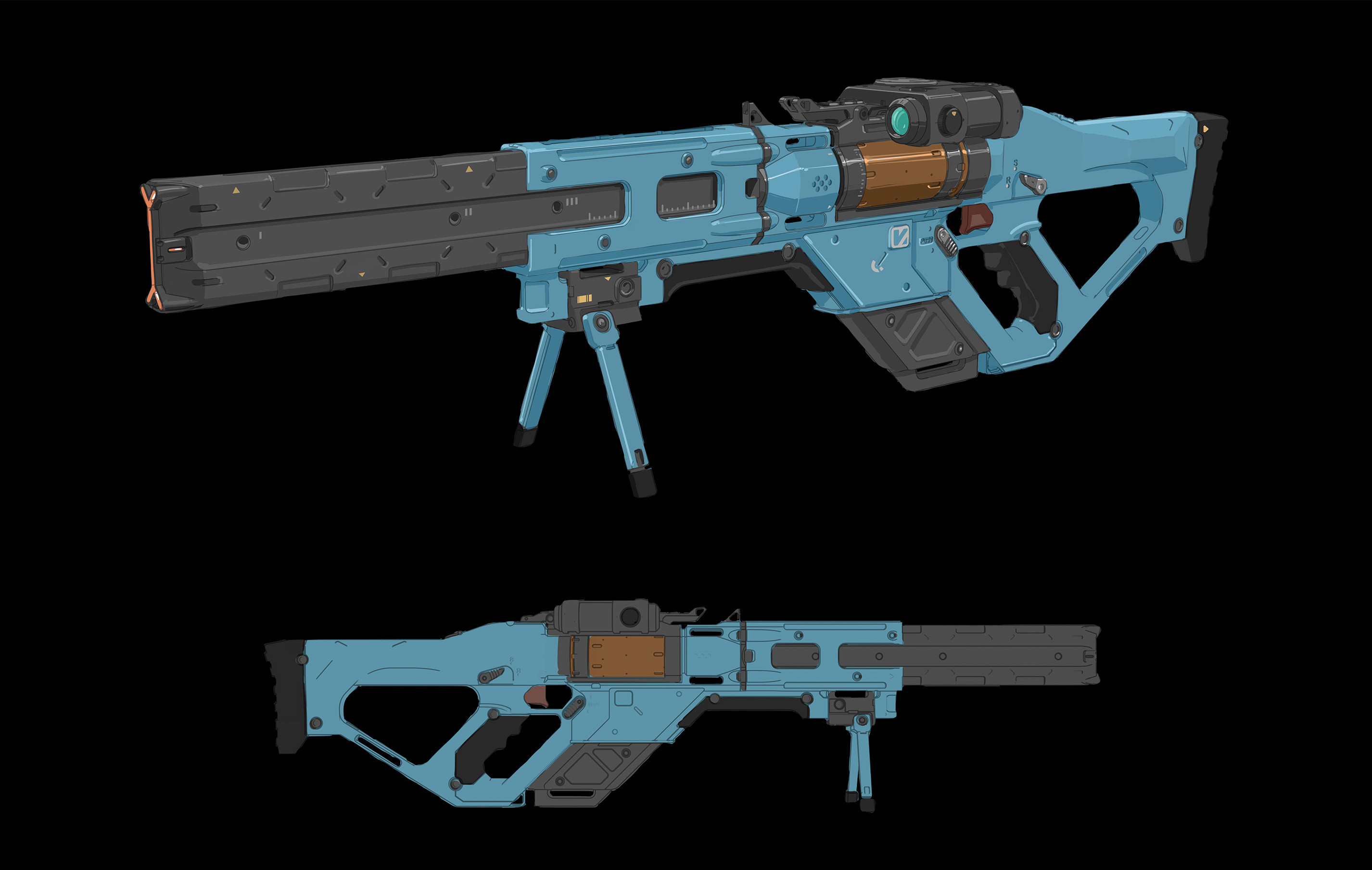 Robert Ryminiecki - EMP RIFLE model 17