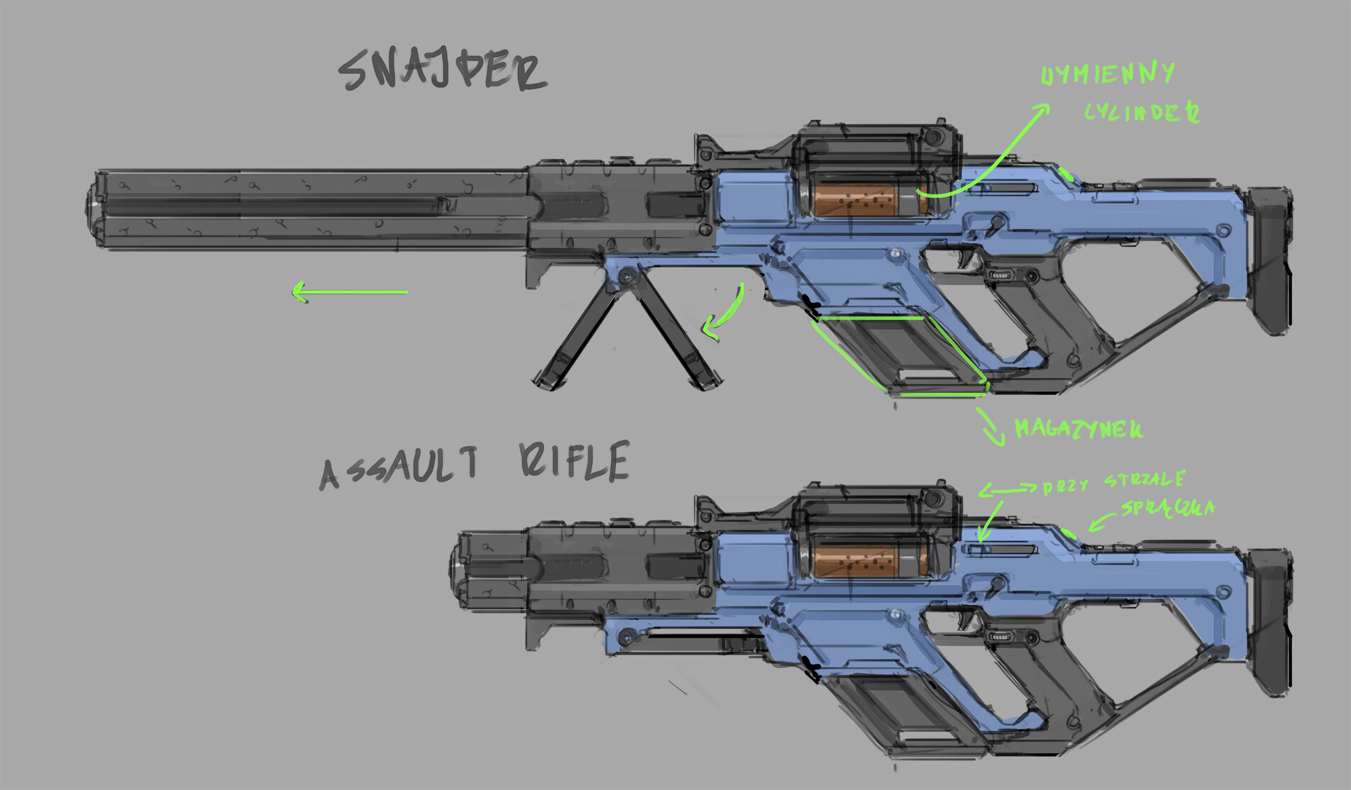 Robert Ryminiecki - EMP RIFLE model 17