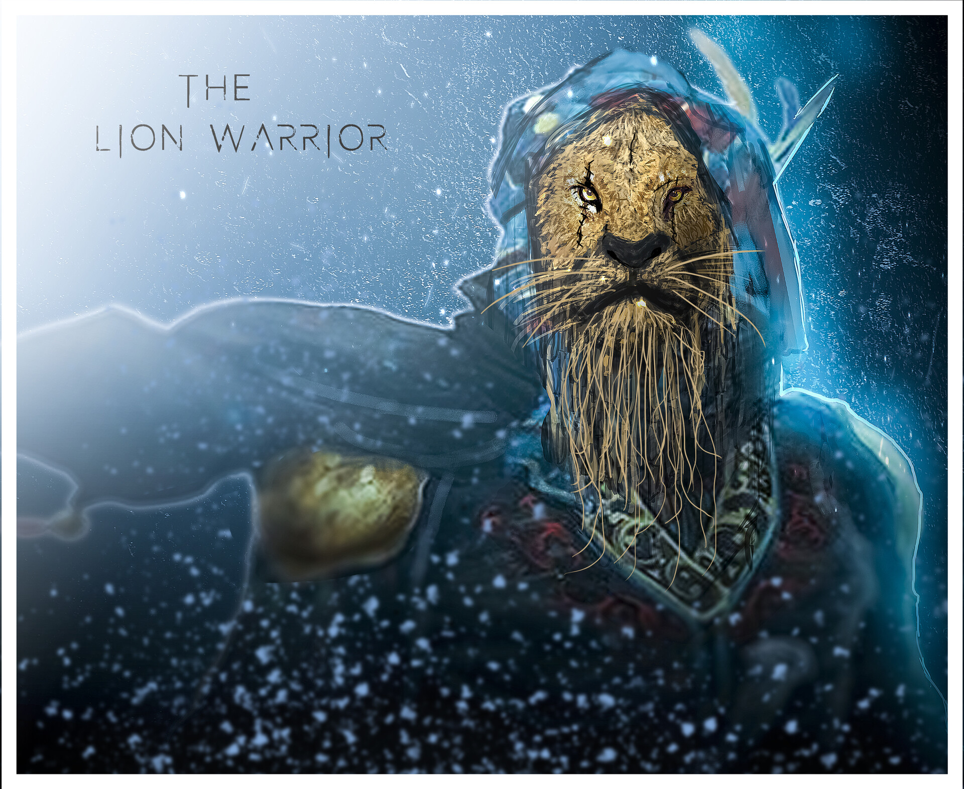 ArtStation - The Lion Warrior