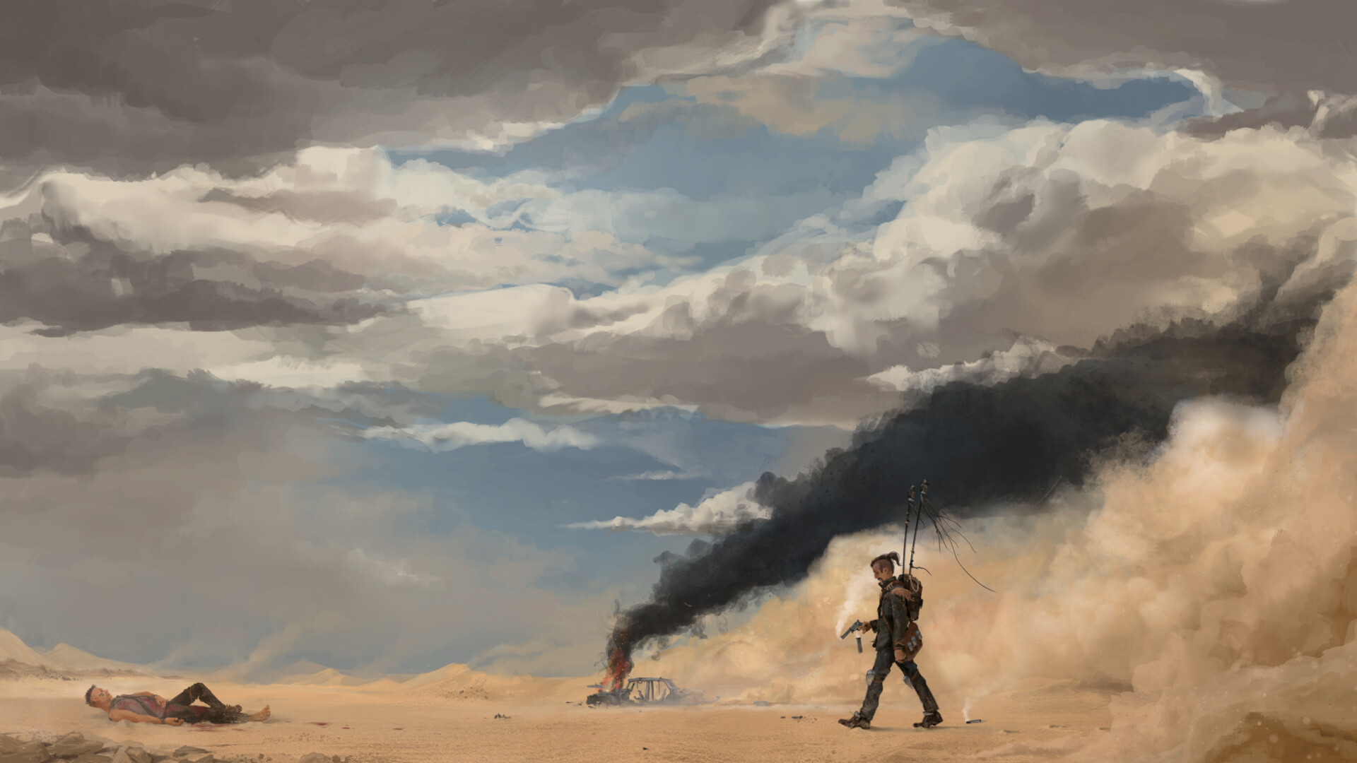 ArtStation - Desert Chase