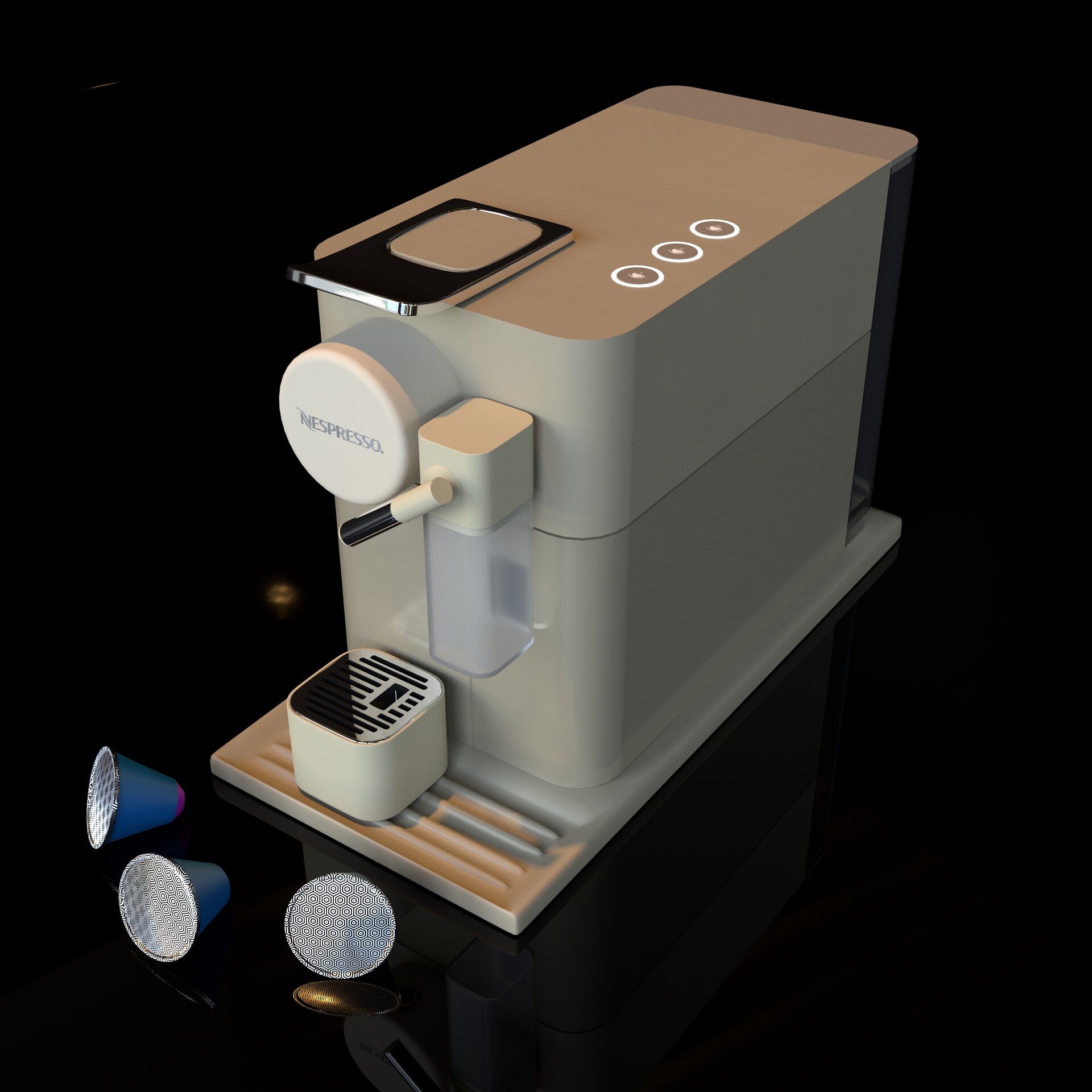 ArtStation - Nespresso Lattisimo One
