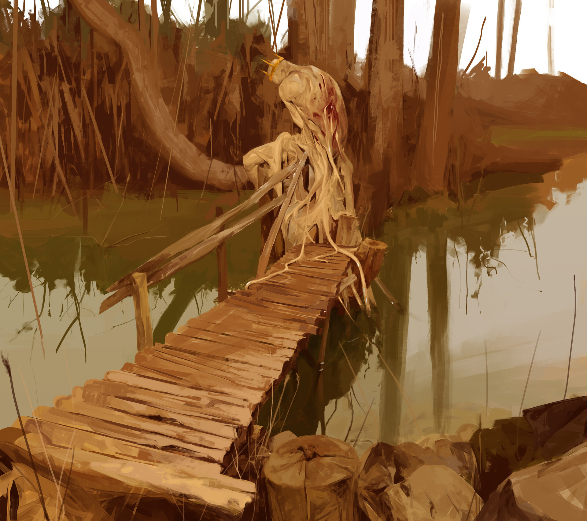 ArtStation - swamp king