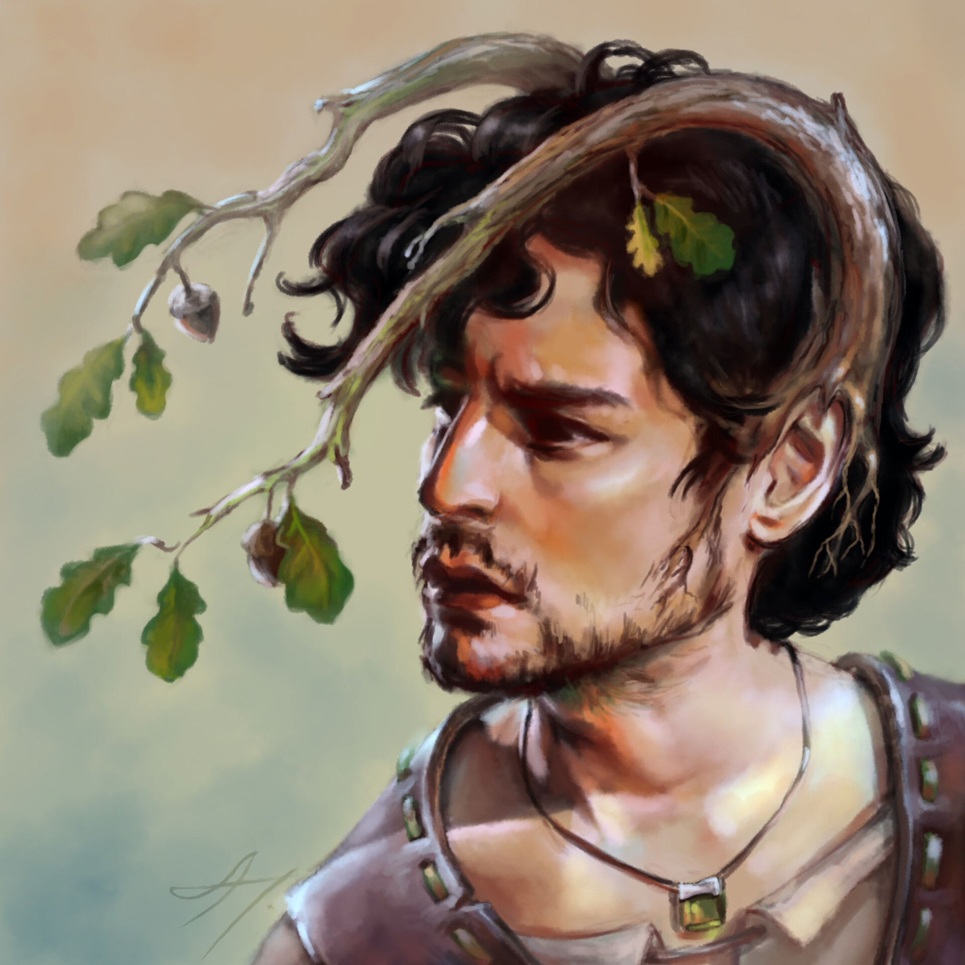 ArtStation - Oak man