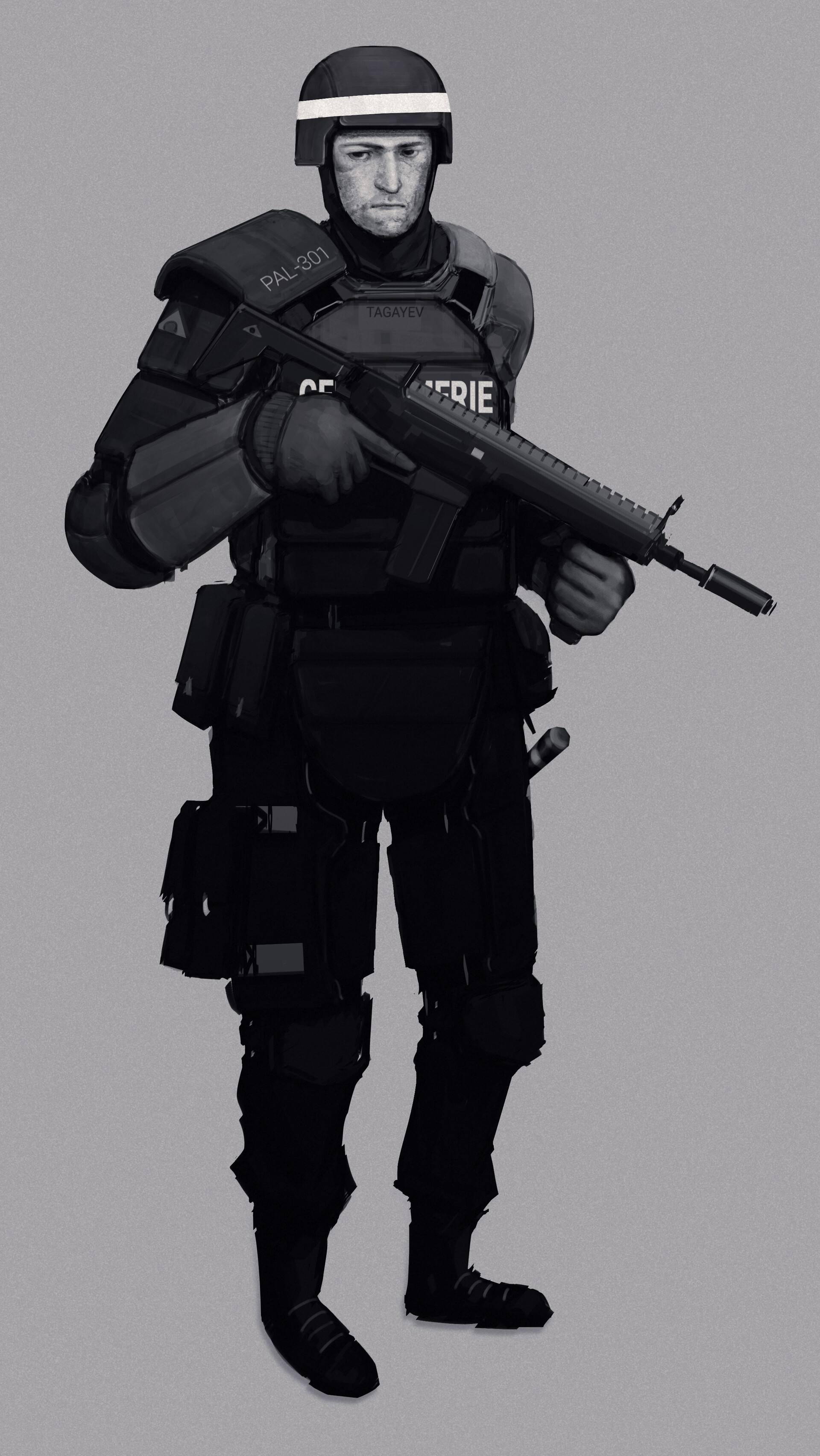 ArtStation - Gendarme, Alexander Croteau