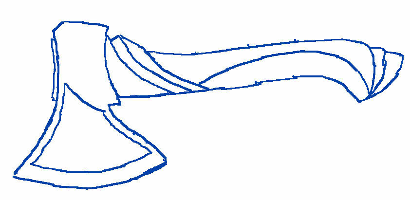 Sarah Long - Antique Celtic Axe