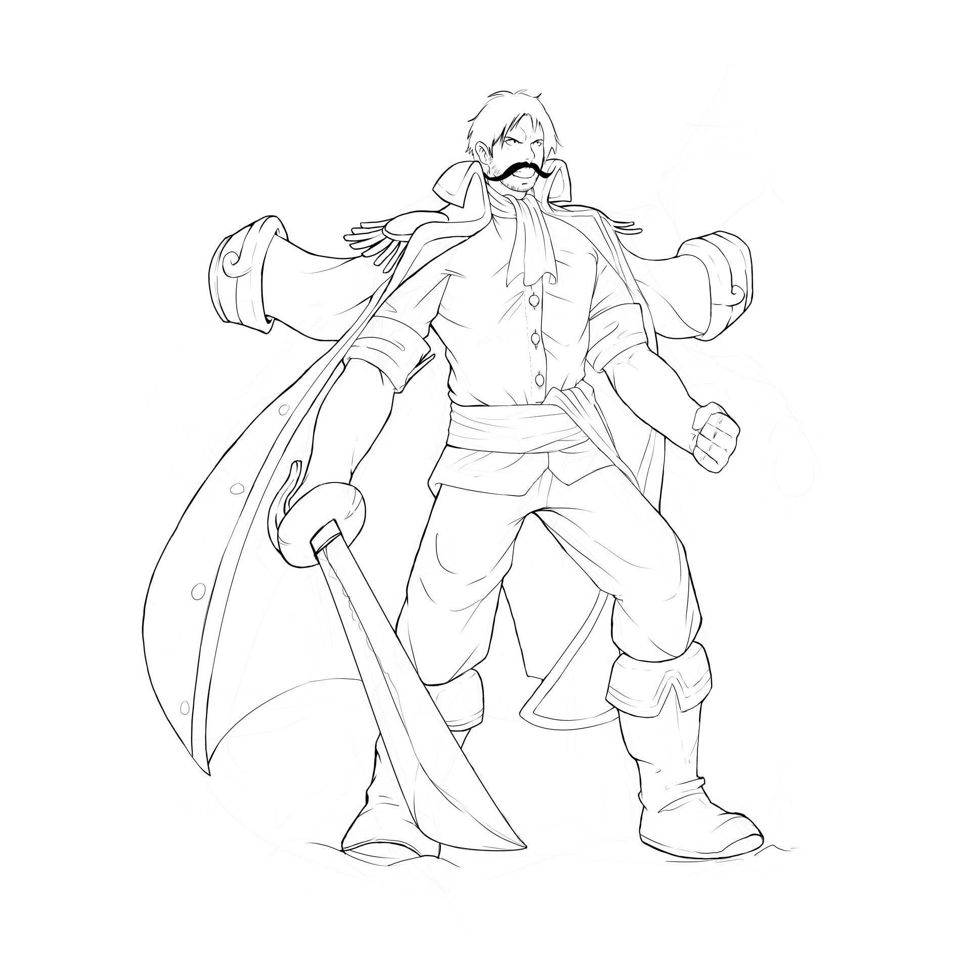 gol d roger coloring pages