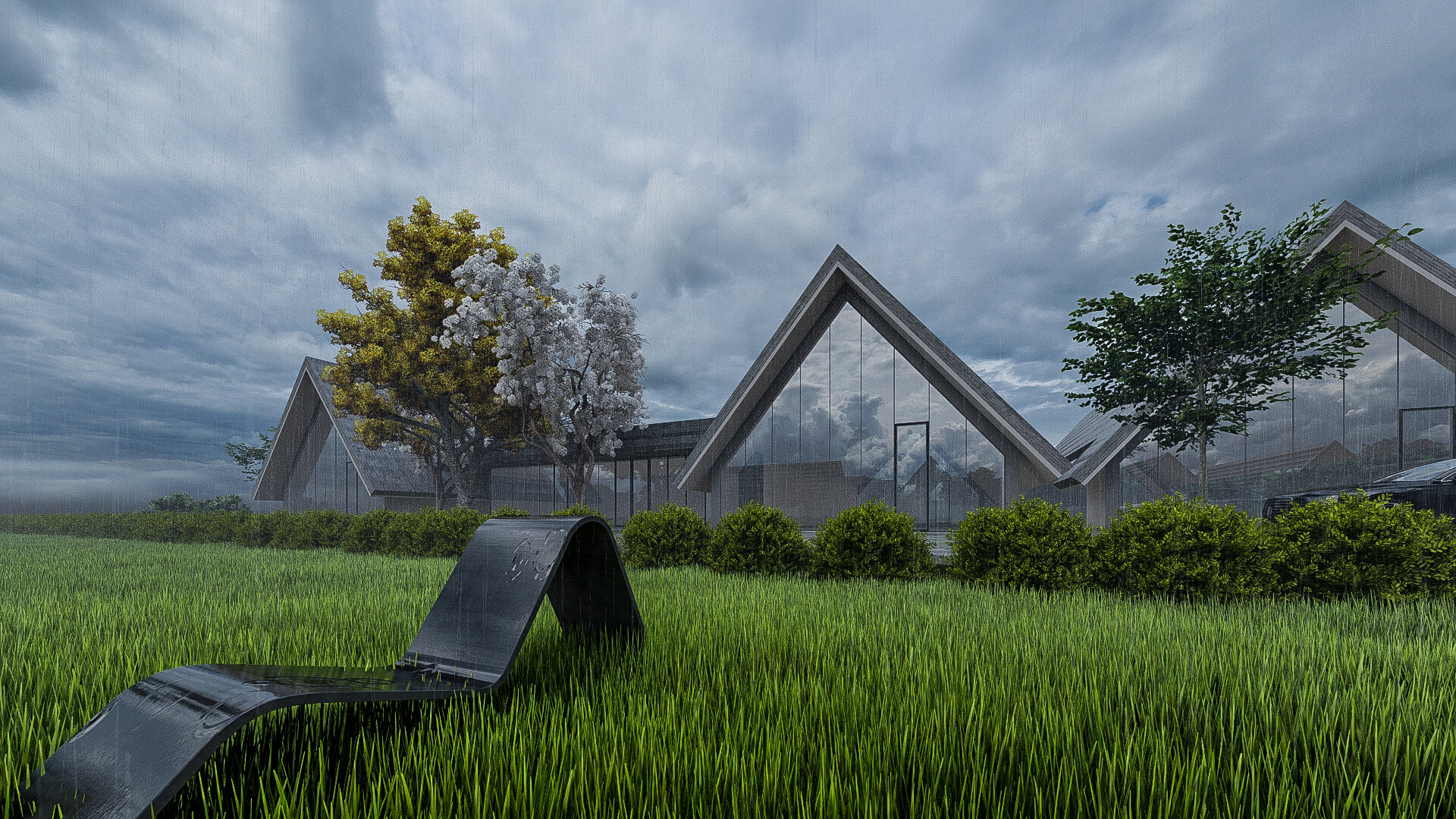 ArtStation - Concept outdoor structure