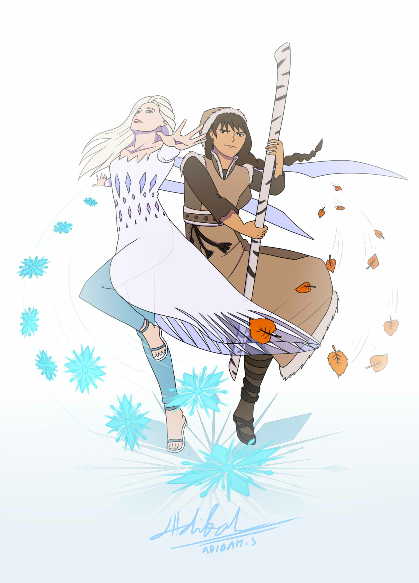 ArtStation - Frozen 2 - Elementalists