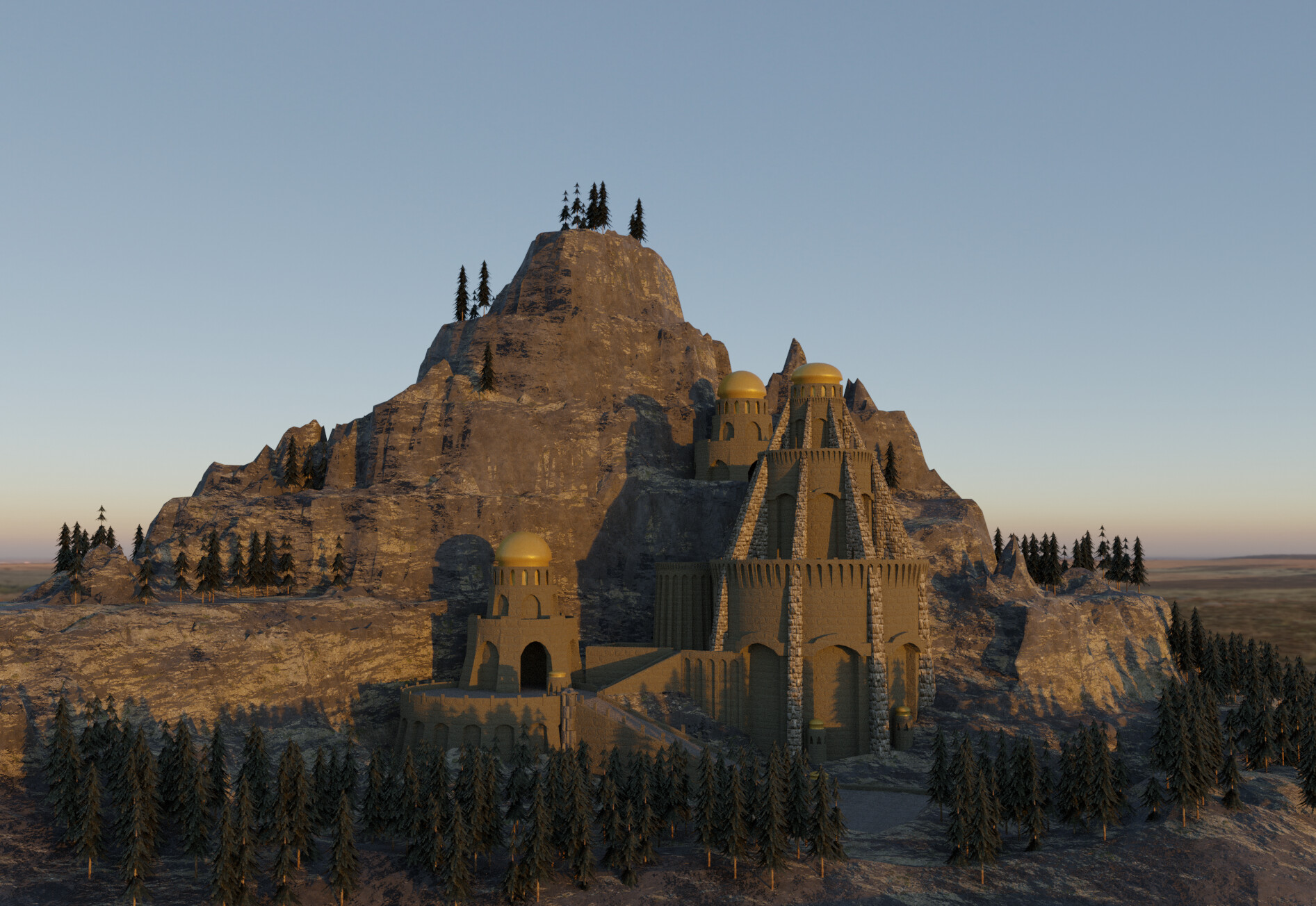 ArtStation - The Old Monastery