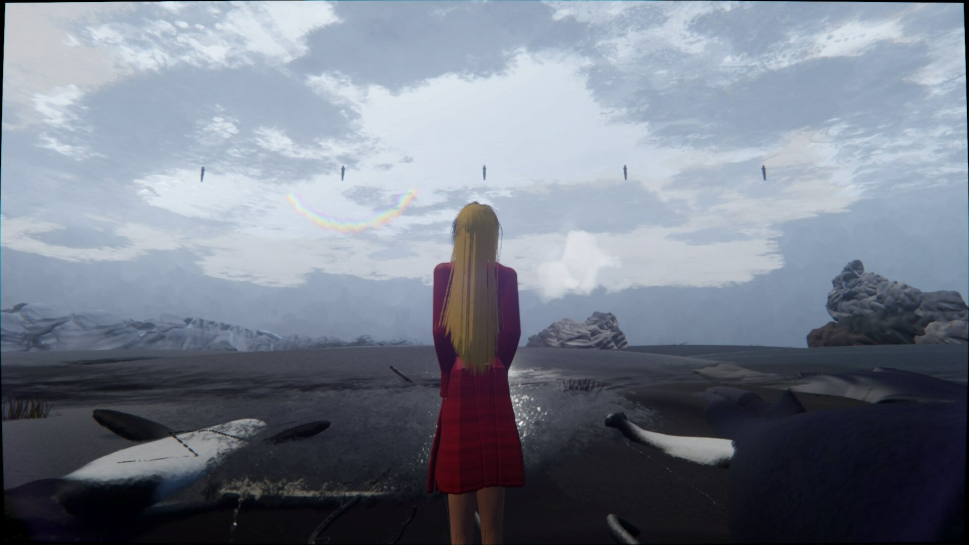 ArtStation - Death Stranding-The Beach and Amelie the Extinction Entity