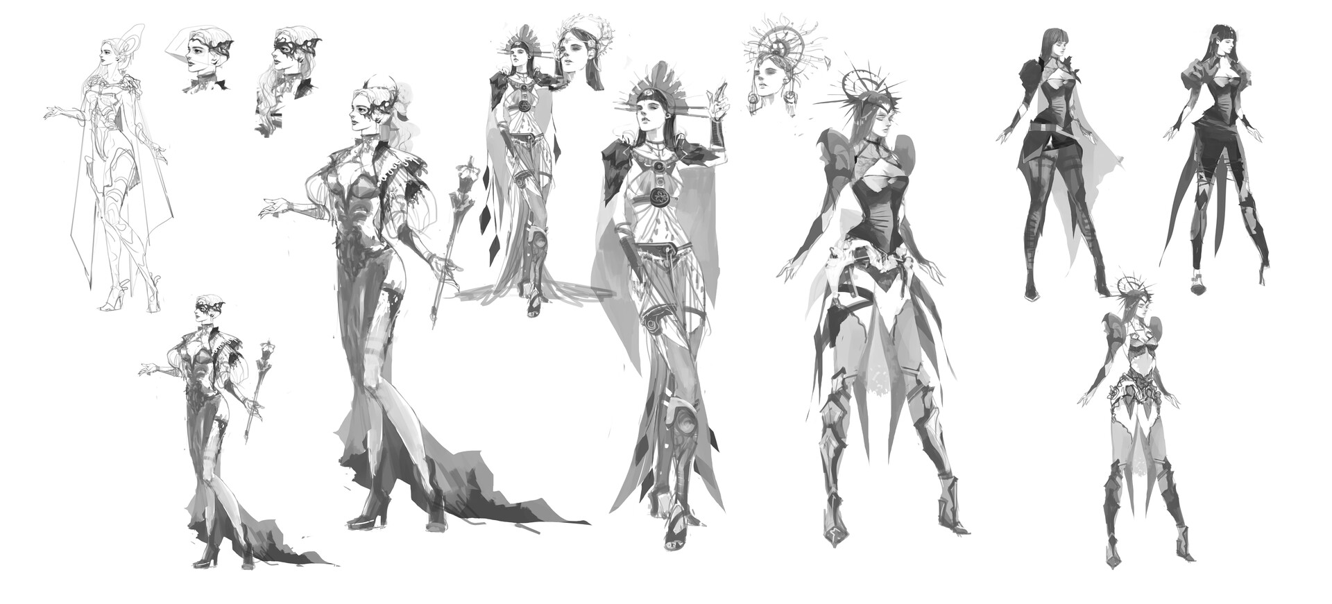 ArtStation - Study - self training character design