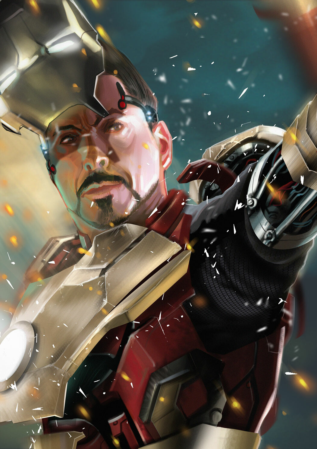 ArtStation - Iron Man 3 cover