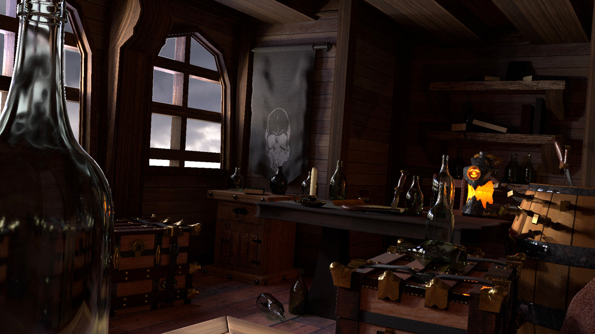 ArtStation - Pirate Room