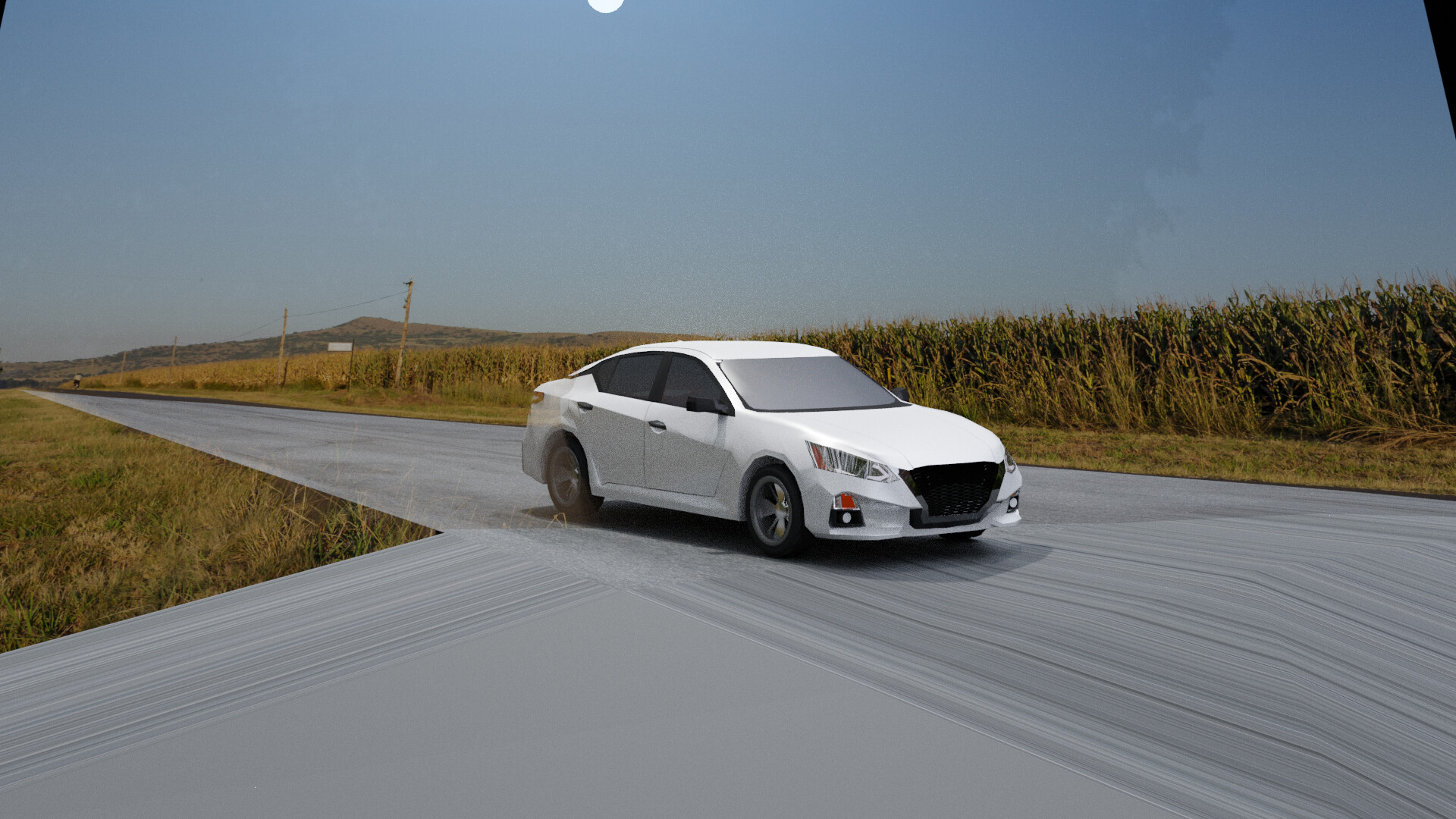 ArtStation - nissan altima 2018 (for a game on roblox)