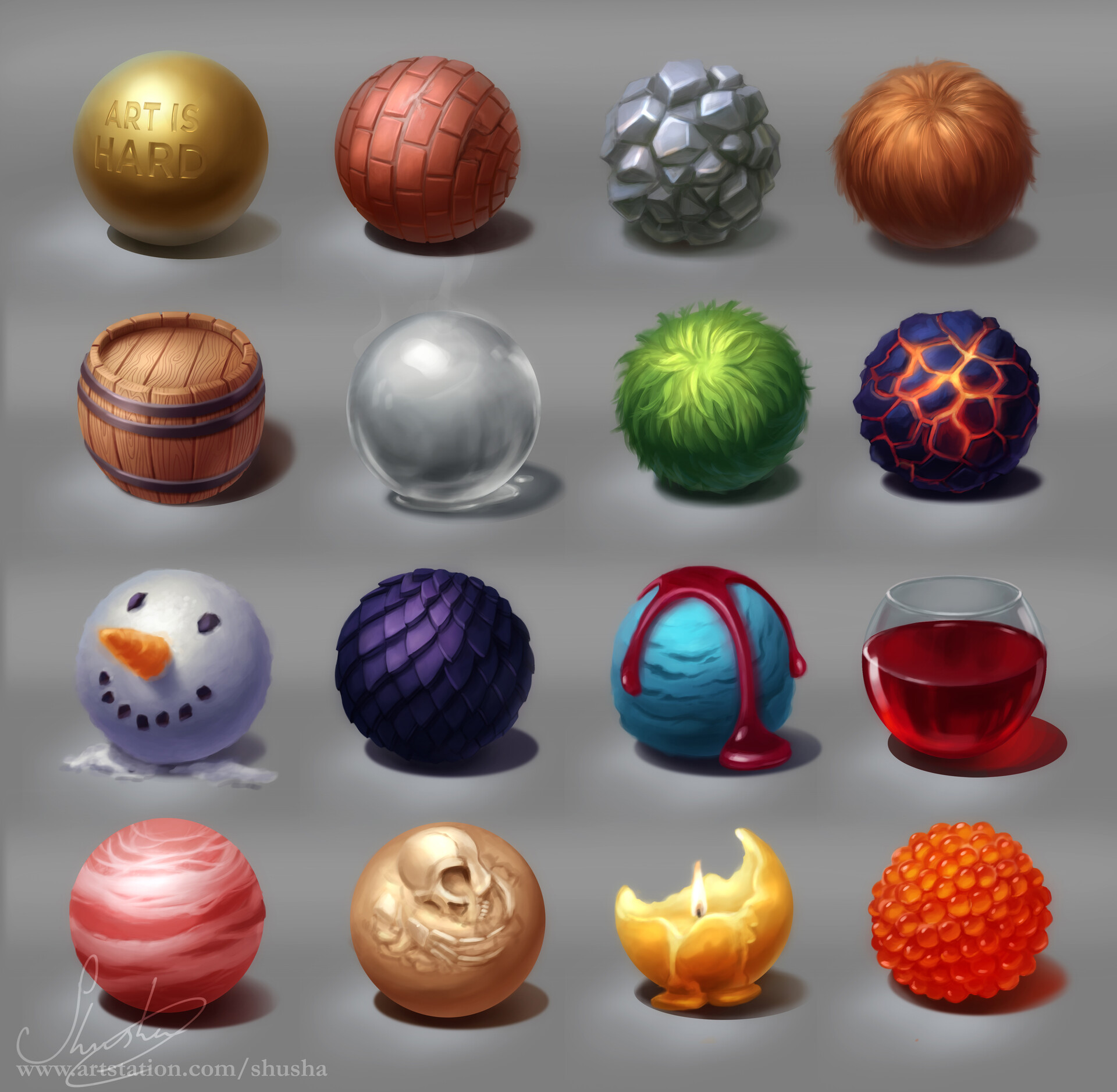 ArtStation - Materials