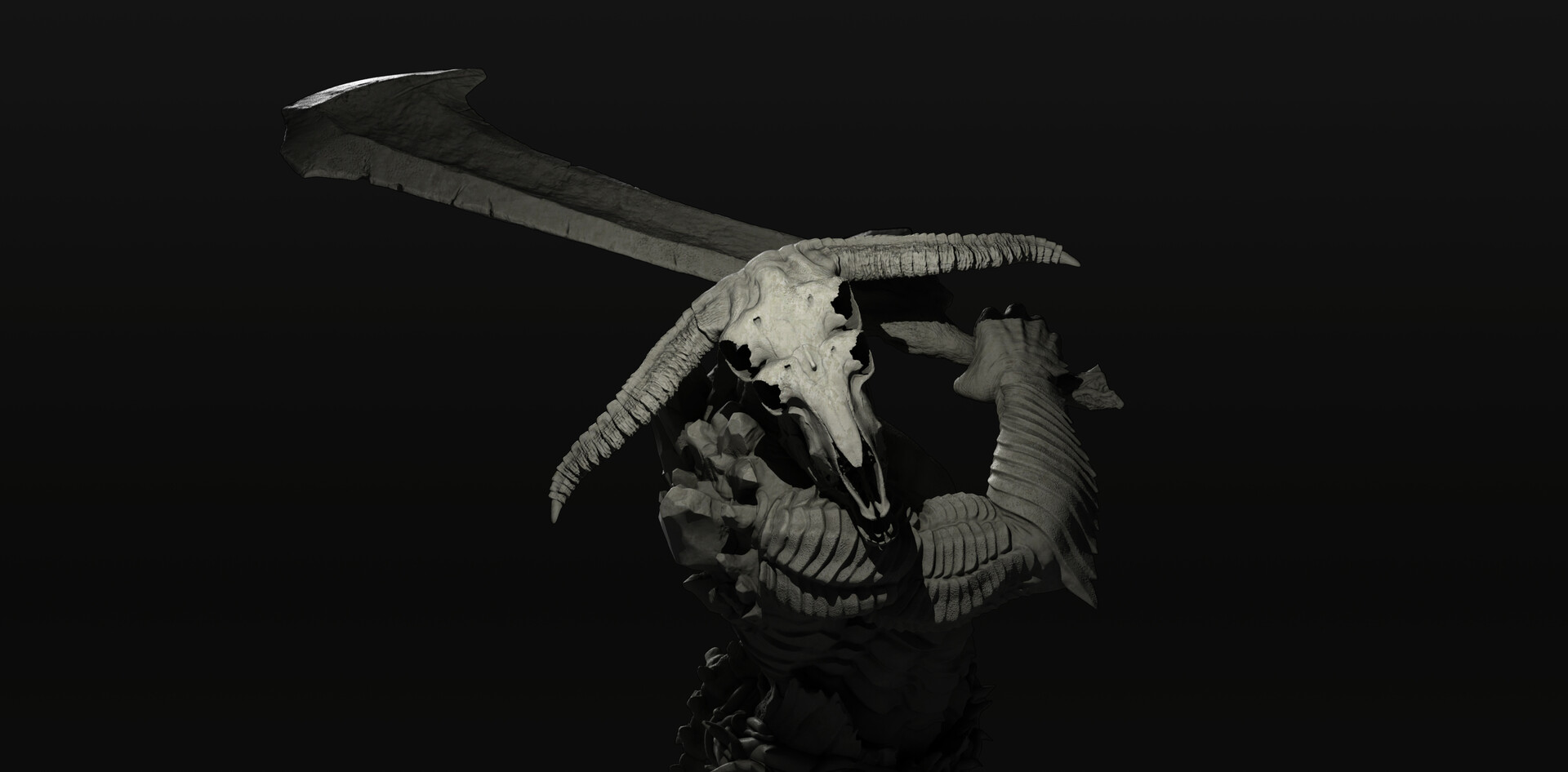 ArtStation - Capra Demon II, Jared Haley