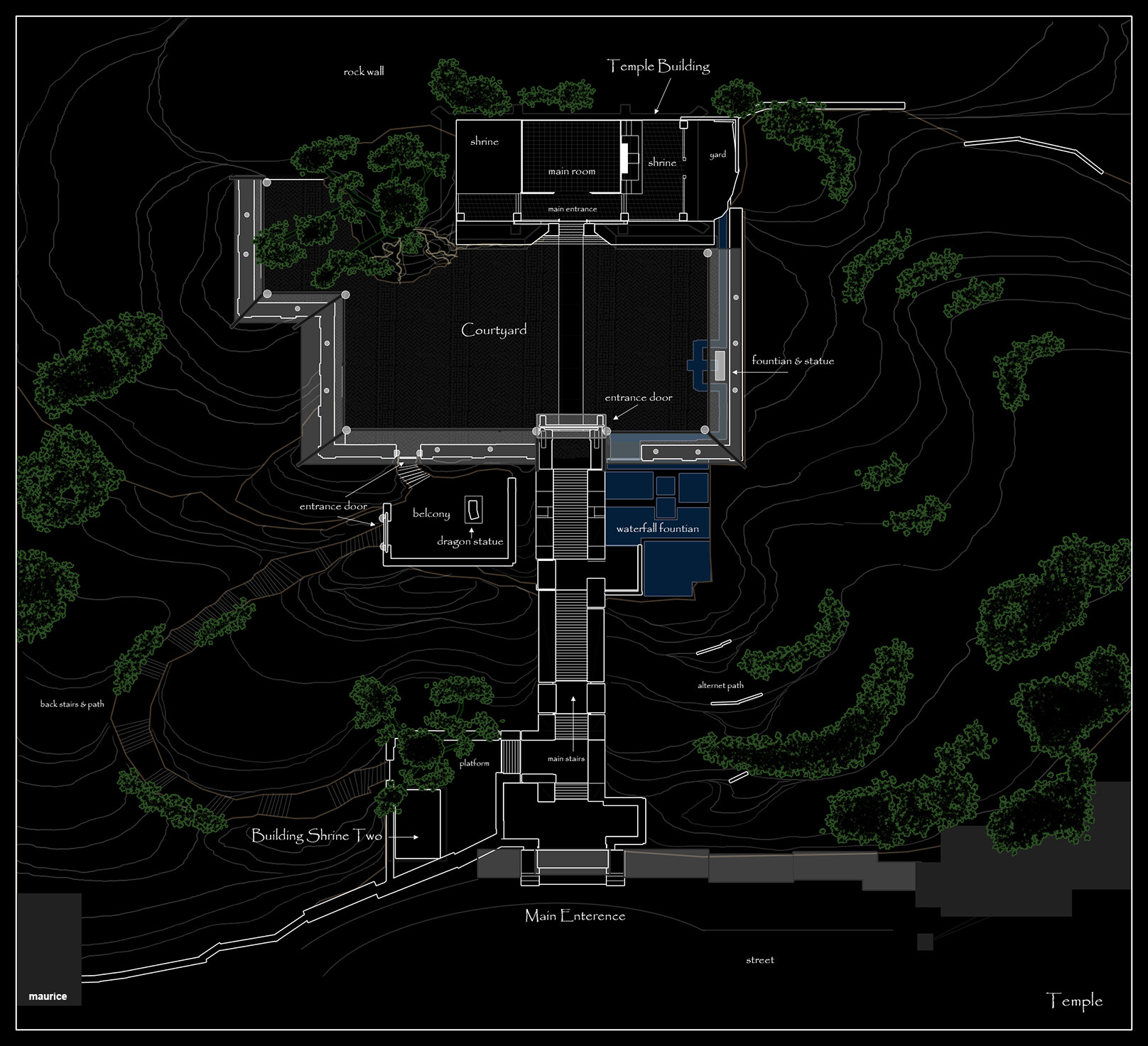 ArtStation - Temple of Troubles