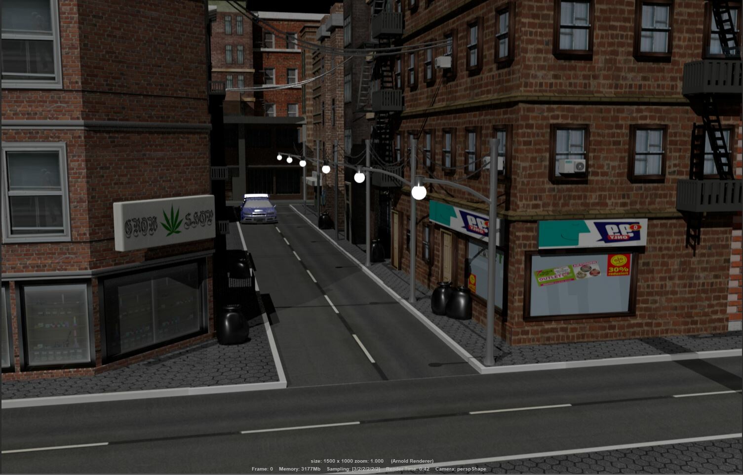 ArtStation - Bronx Street