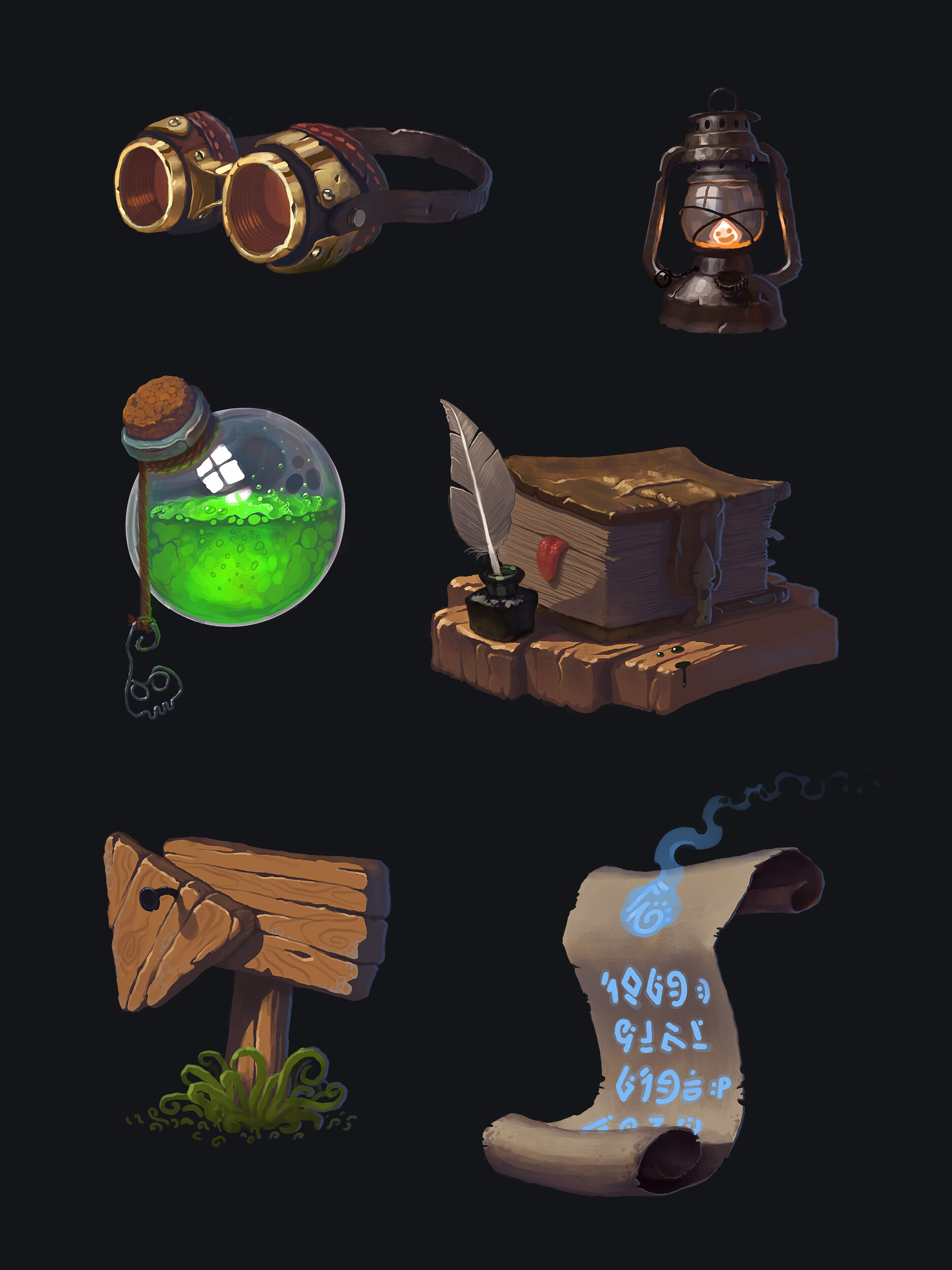 ArtStation - Item Design