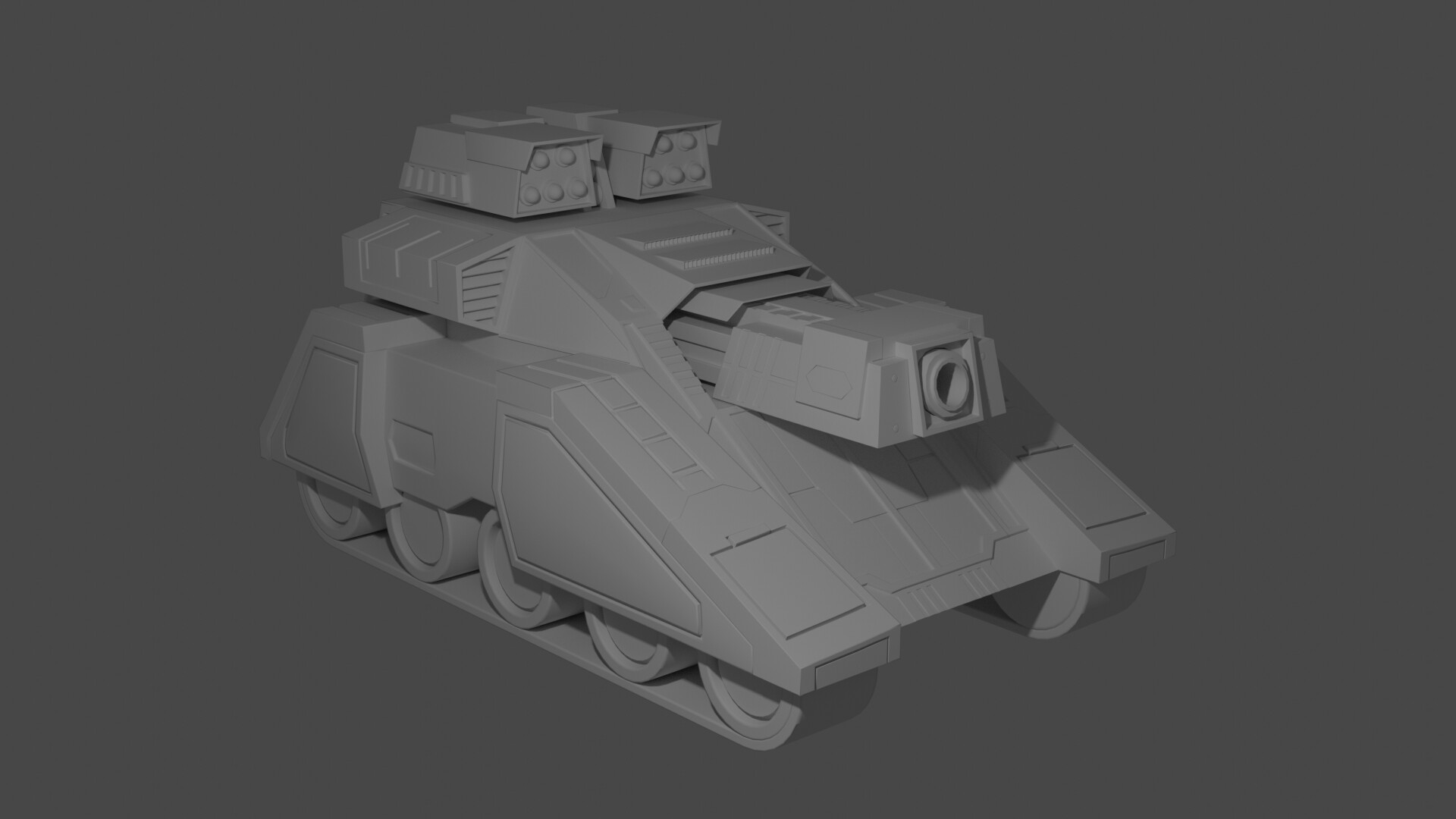 ArtStation - Tank "Zeus"