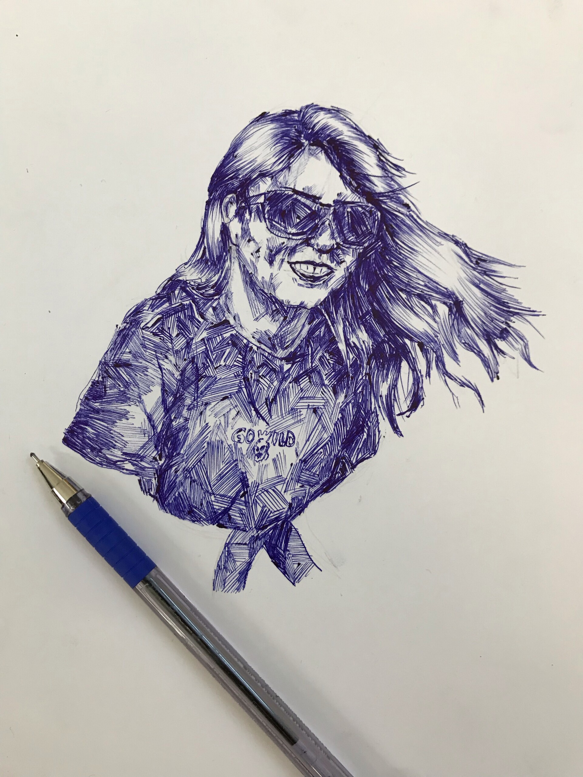 ArtStation - Ballpoint sketch