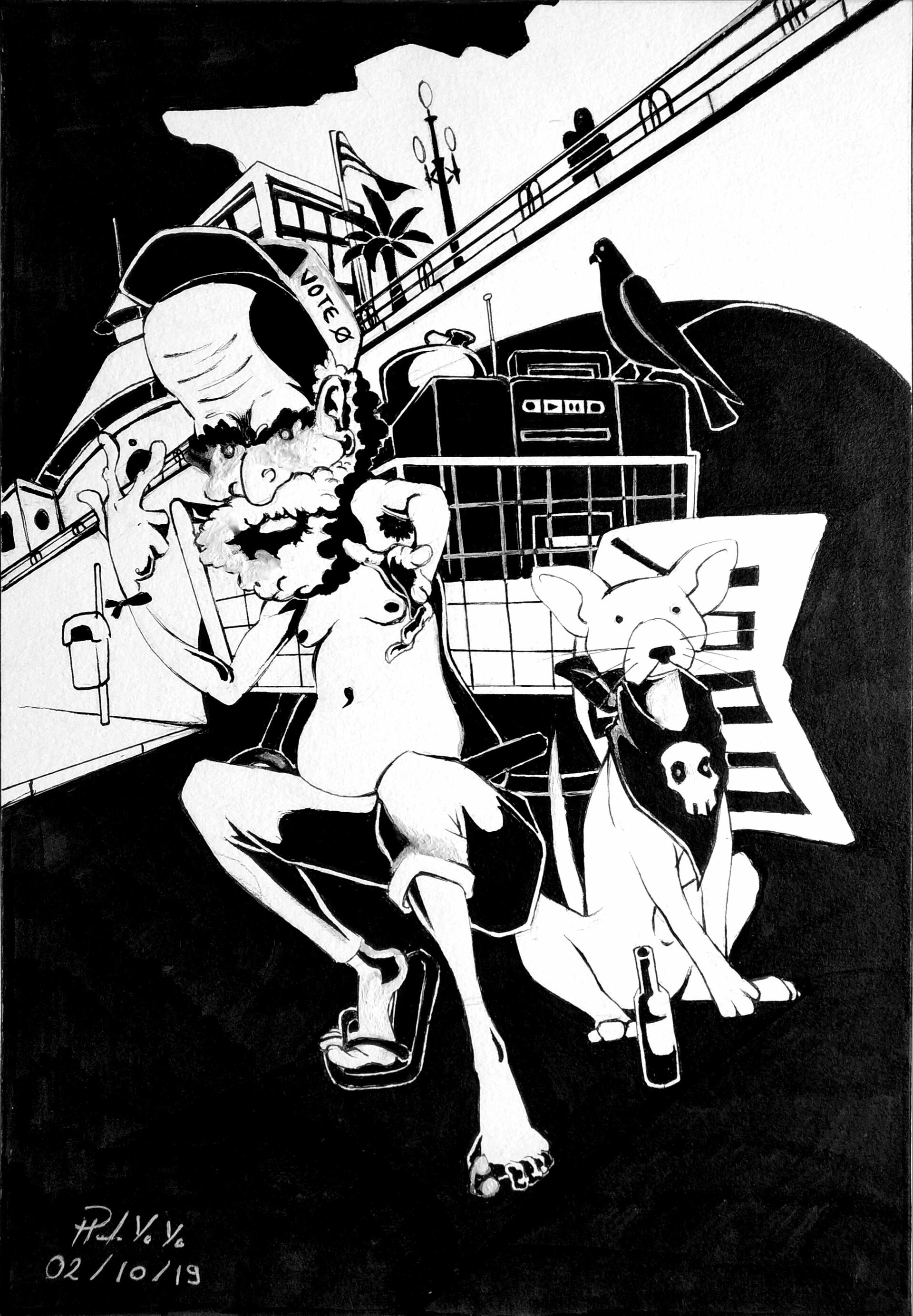 ArtStation - Mendigo bboy