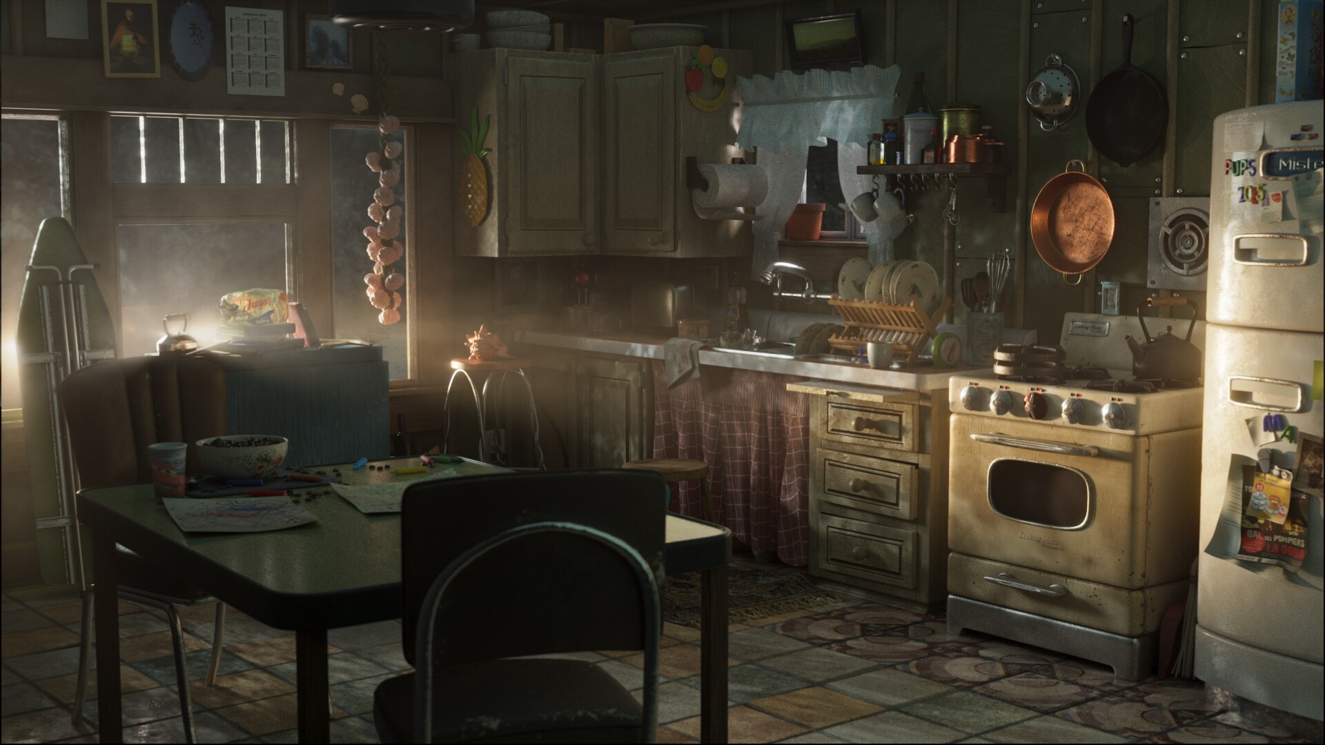 Vincent Lenne - School Exercise - Pixar Kitchen (Octobre - Novembre 2019)