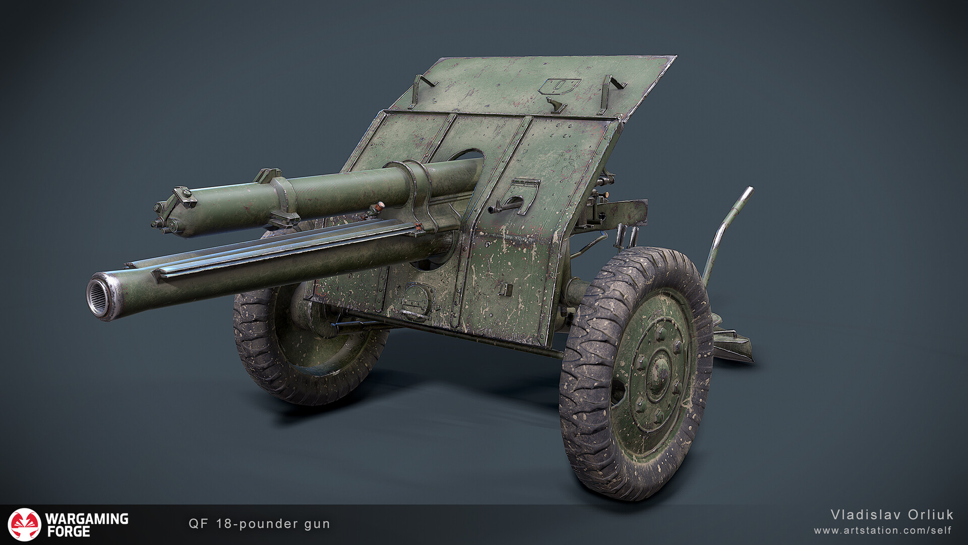 Vladislav Orliuk - QF 18-Pounder Gun