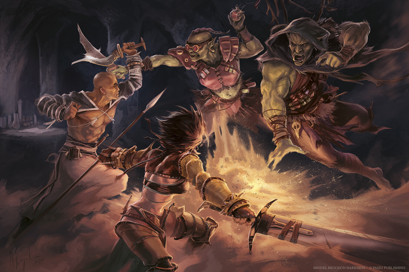 Pathfinder: Kingmaker - Hargulka, the Troll Chieftain by Ilya Bodaykin ...
