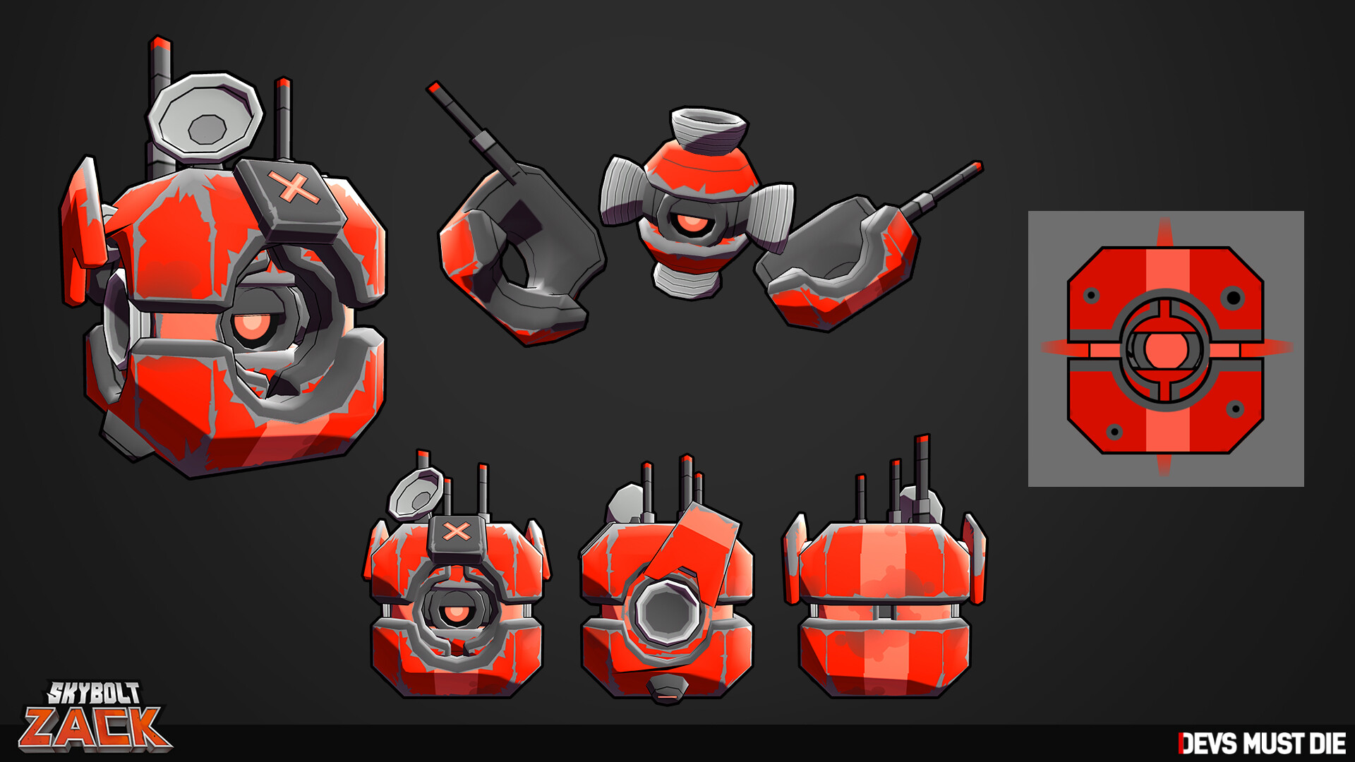 Julien Jestin - Skybolt Zack - Characters - Robots