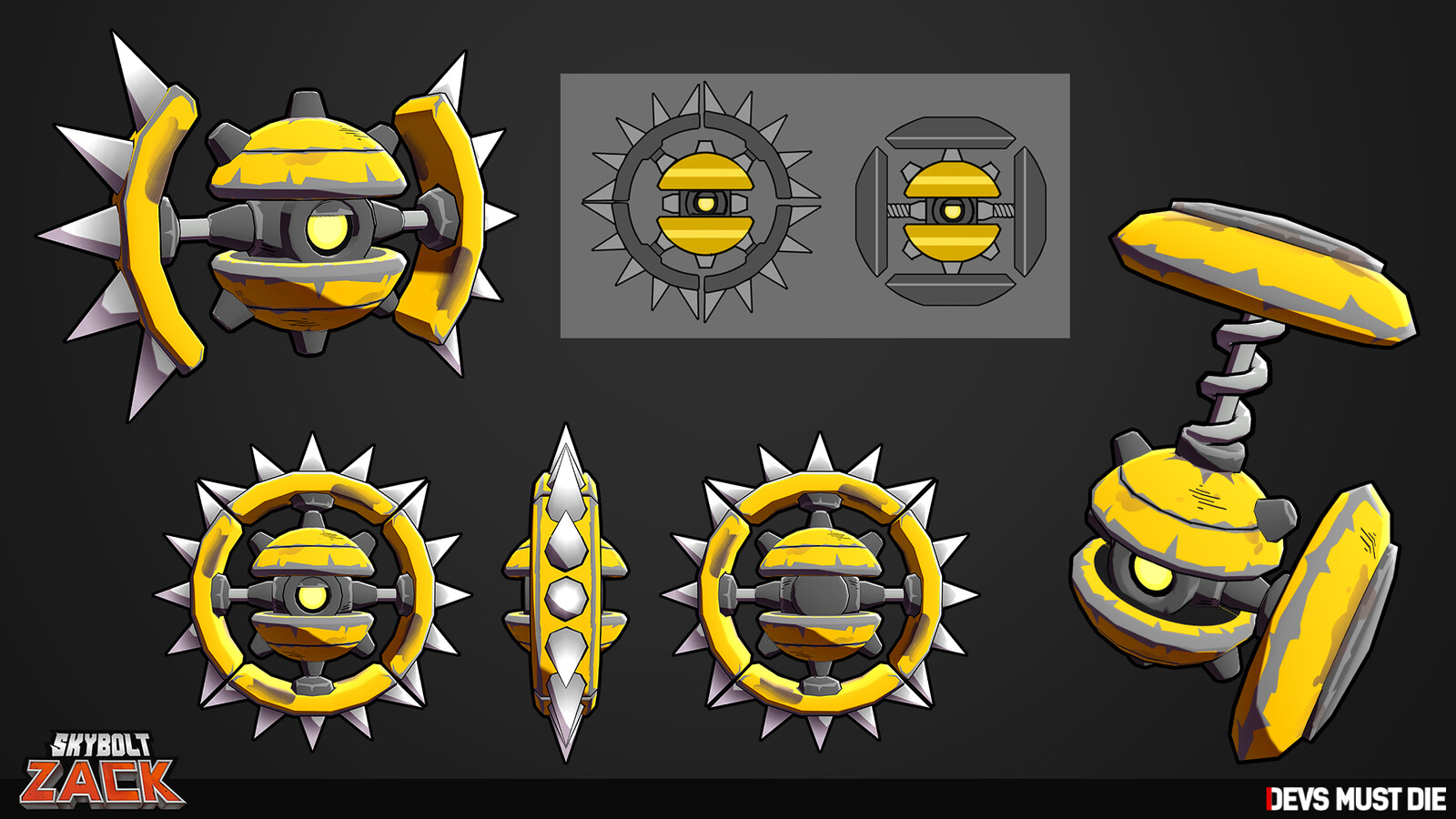 Julien Jestin - Skybolt Zack - Characters - Robots