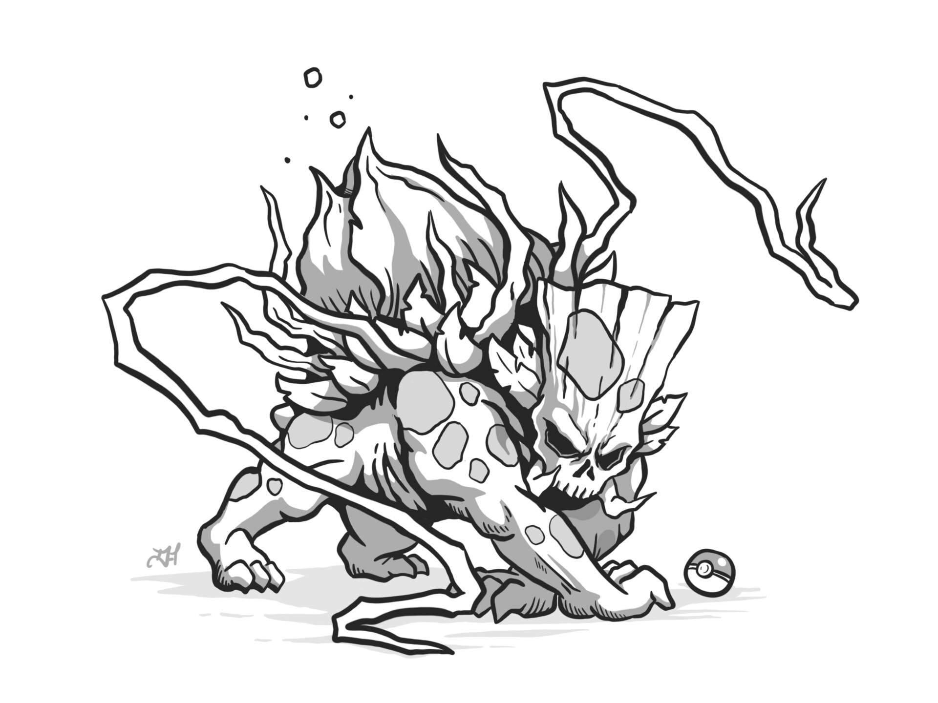 ArtStation - Tribal Pokémon