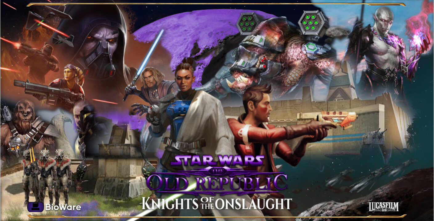 ArtStation - Star Wars The Old Republic: Knights of the Onslaught poster