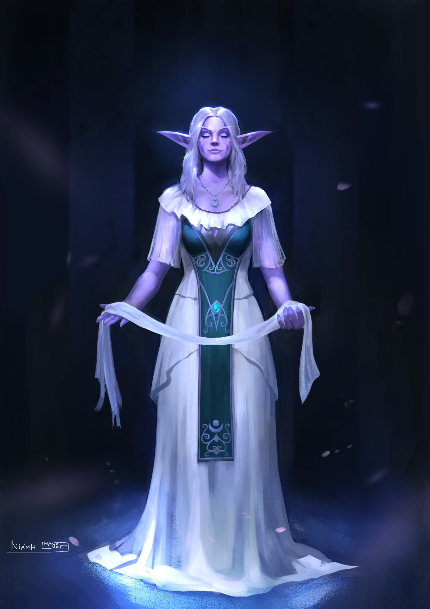ArtStation - Priestess of the Moon