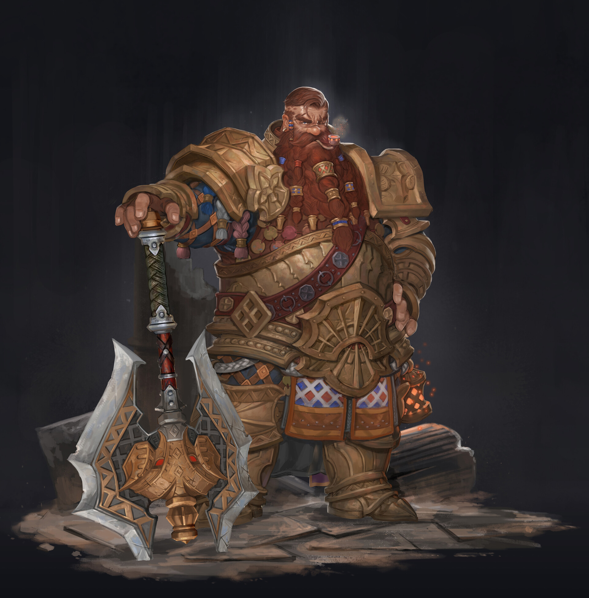 ArtStation - dwarf Concept_Eind