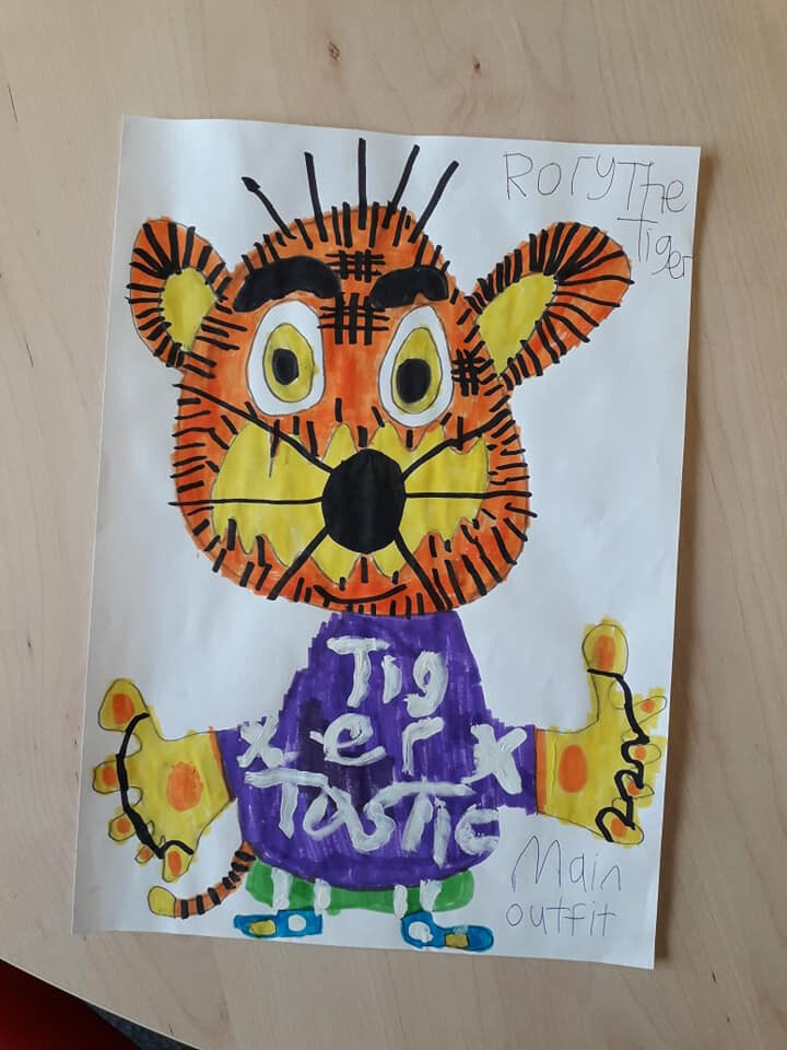 ArtStation - Rory The Tiger's Main Outfit(September 2019)