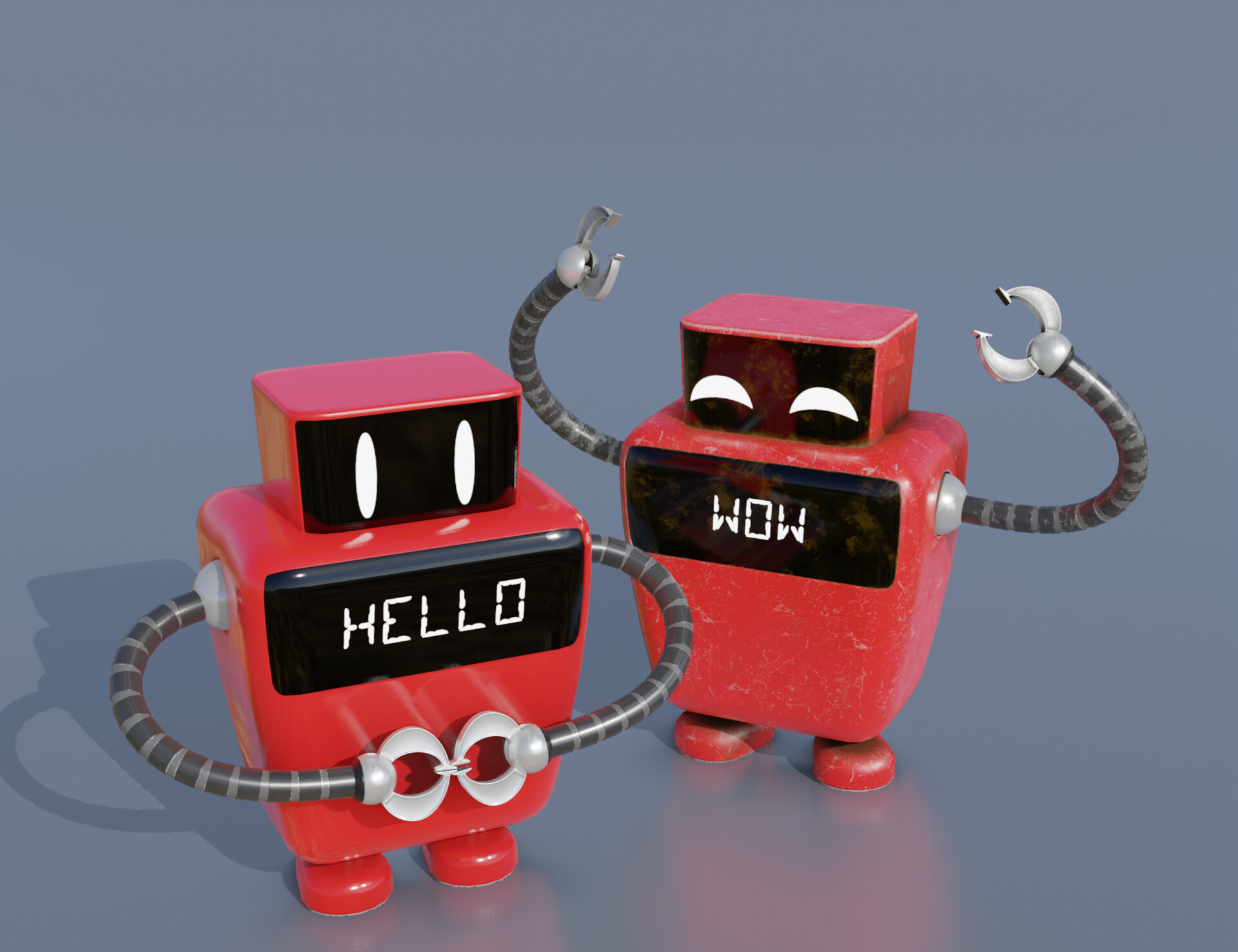 ArtStation - Cartoon Robot