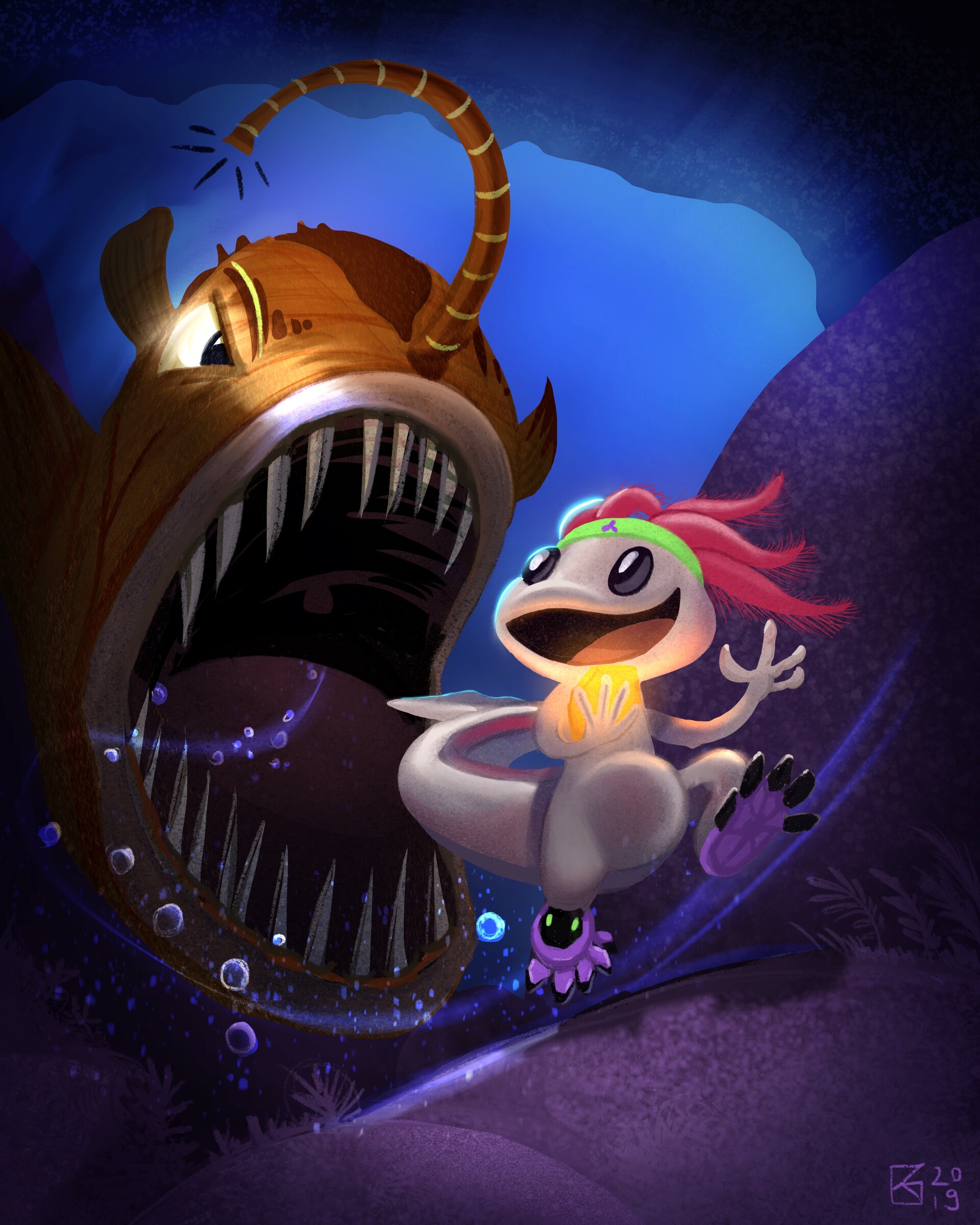 ArtStation - CDC "Axolotl Adventurer"